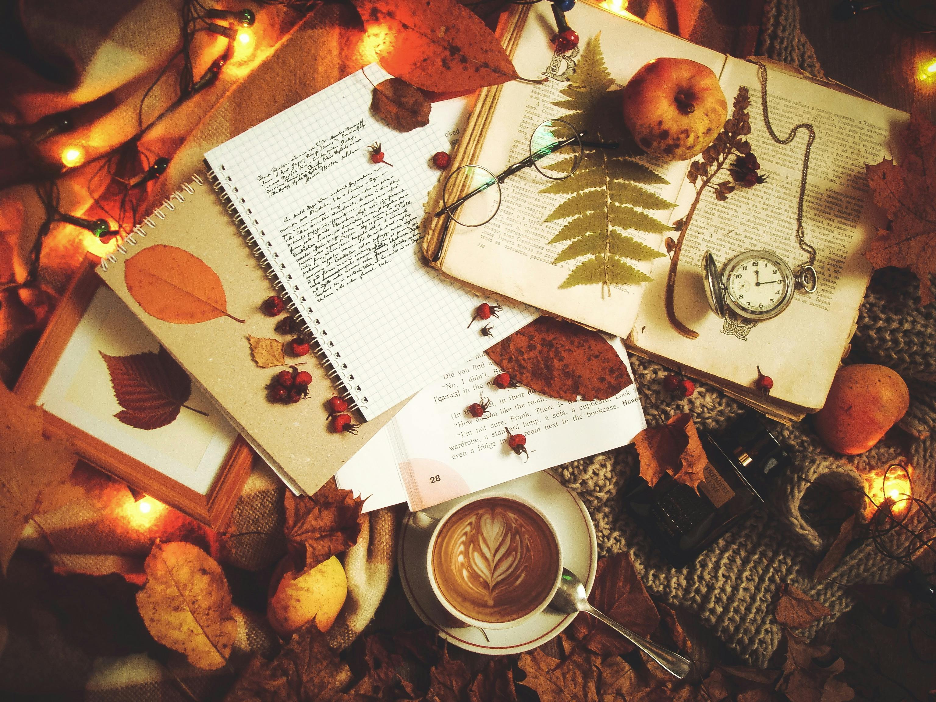 Autumn Books Laptop Wallpapers - Wallpaper Cave