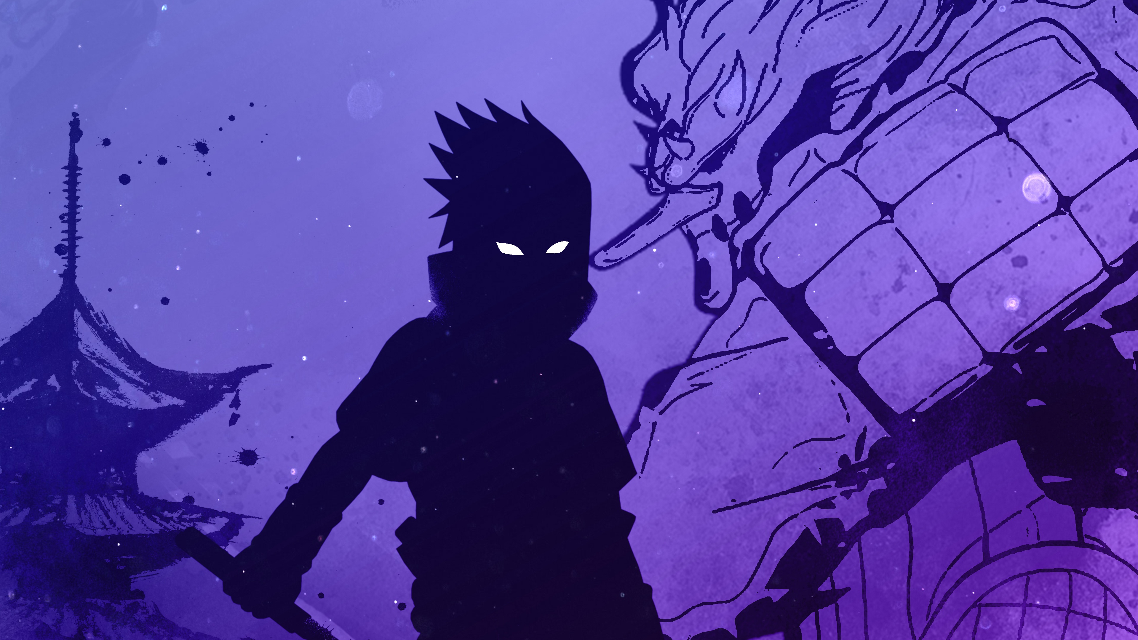 Sasuke Purple 4k Wallpapers - Wallpaper Cave