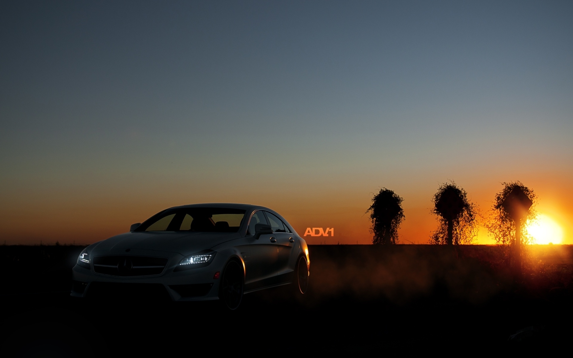 Mercedes At Sunset Wallpapers - Wallpaper Cave