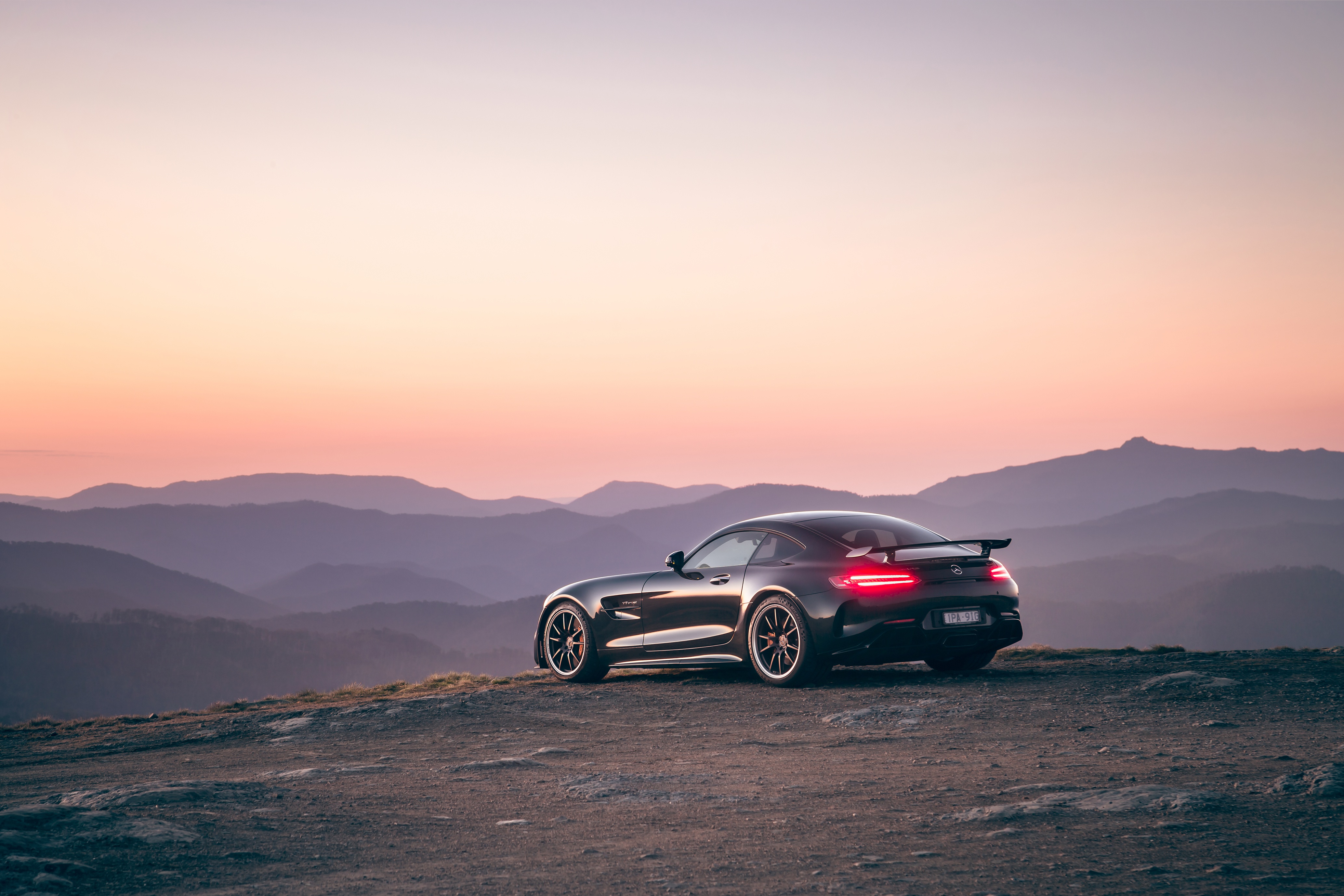 Mercedes At Sunset Wallpapers - Wallpaper Cave