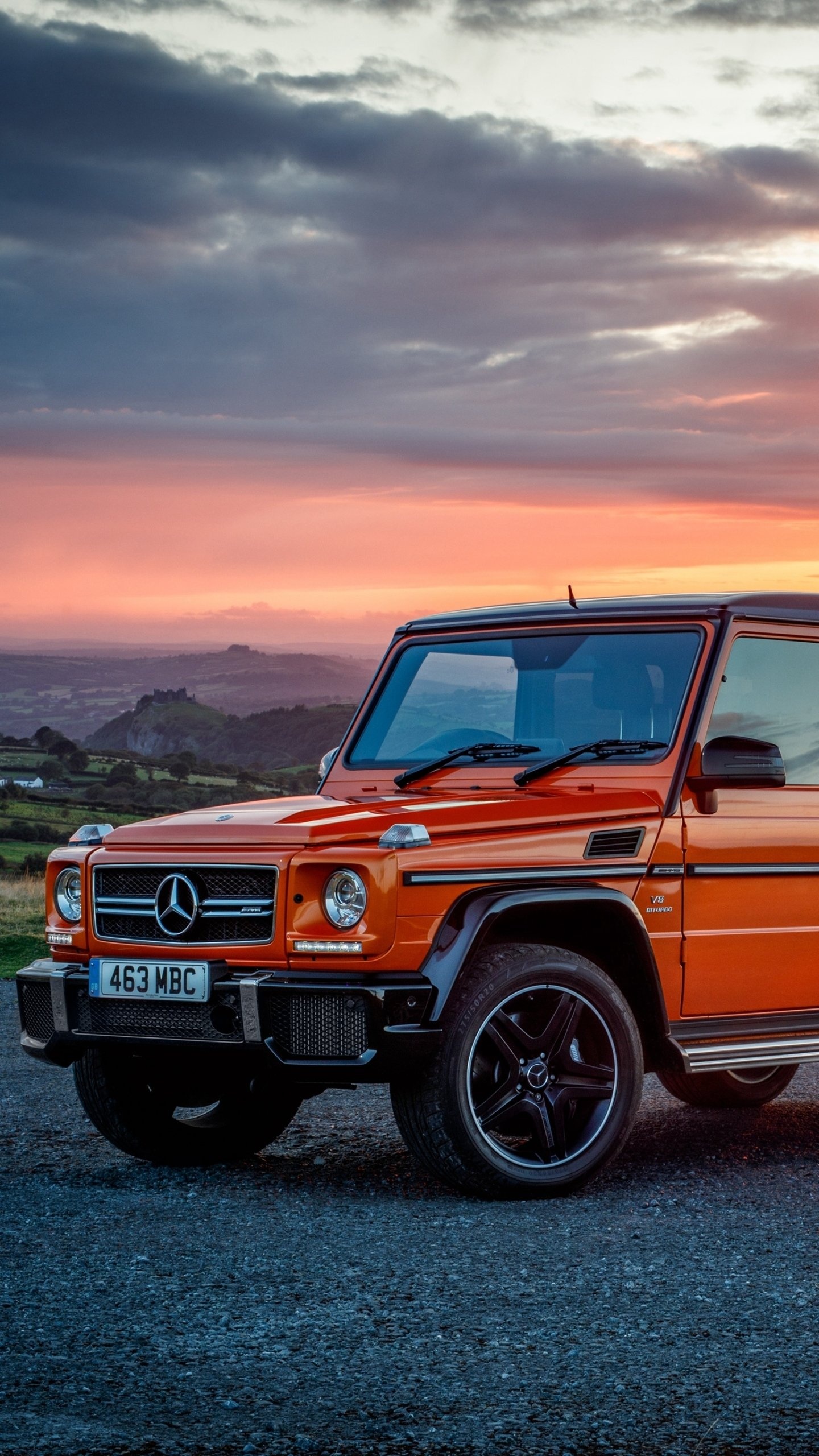 Mercedes At Sunset Wallpapers - Wallpaper Cave