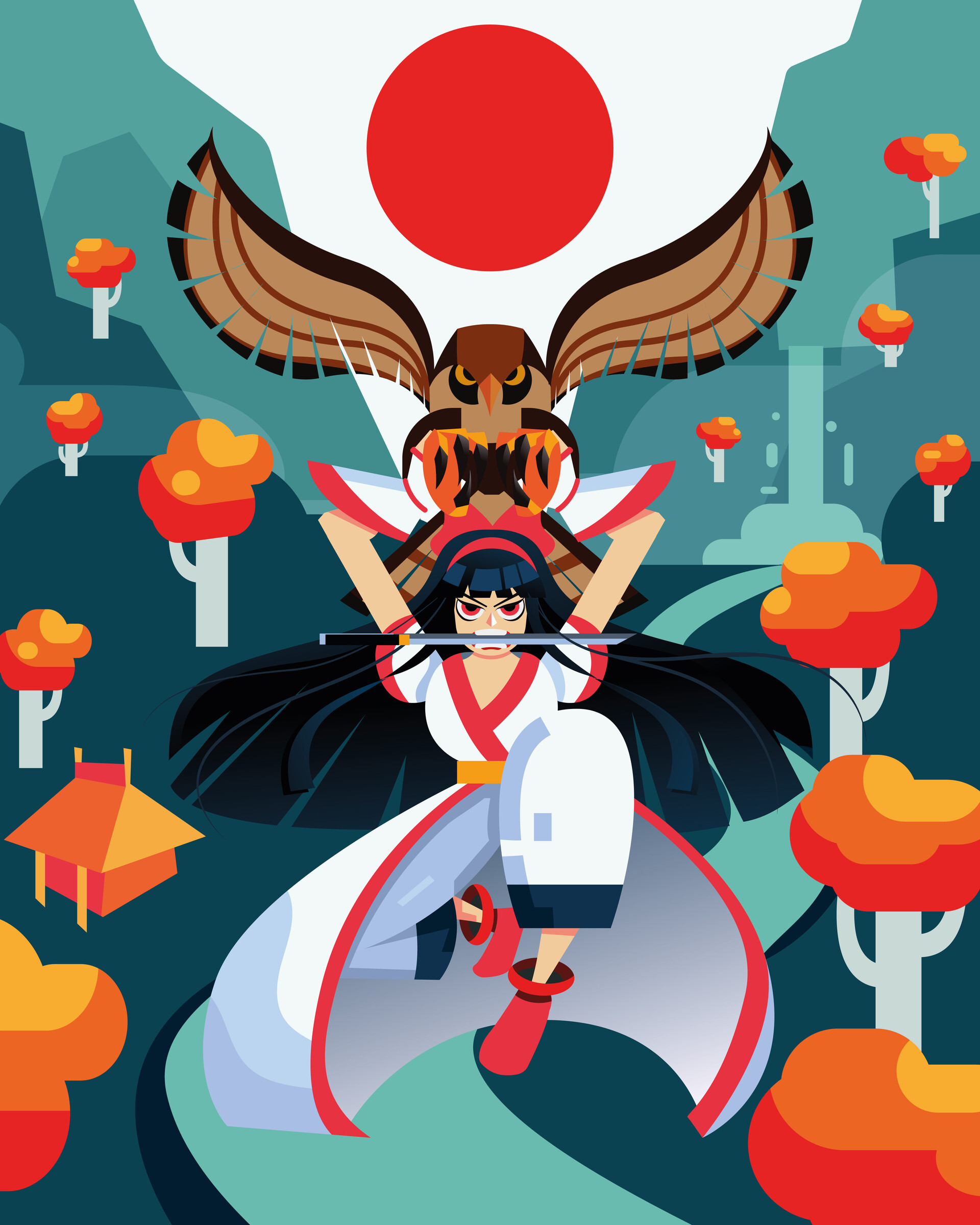 Nakoruru Wallpapers - Wallpaper Cave