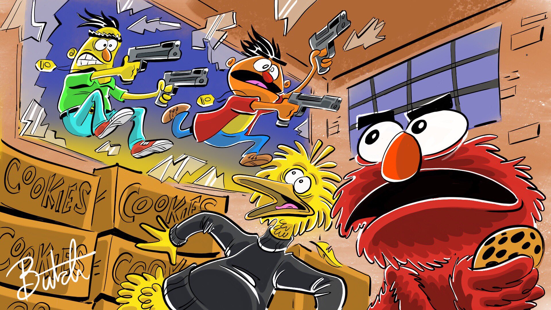 Elmo Exe Wallpapers - Wallpaper Cave