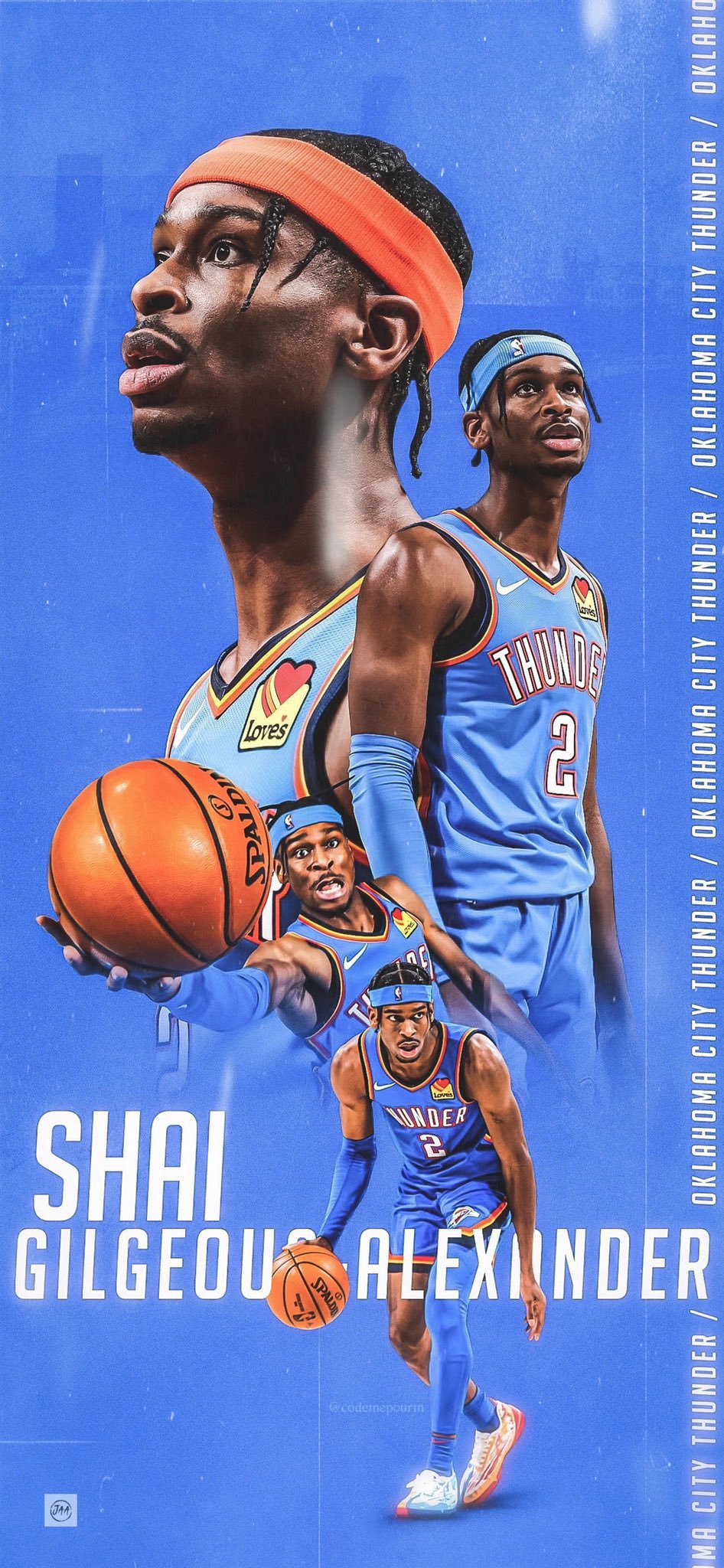 Shai Gilgeous Alexander OKC Wallpapers - Wallpaper Cave