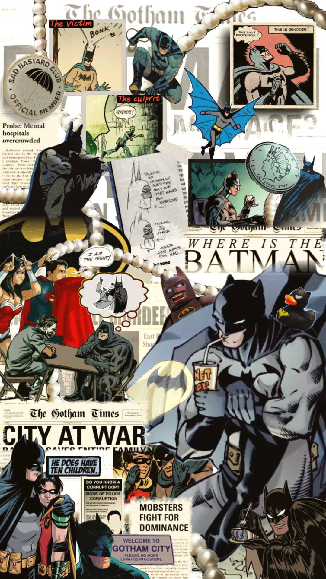 Batman Collage Wallpapers - Wallpaper Cave