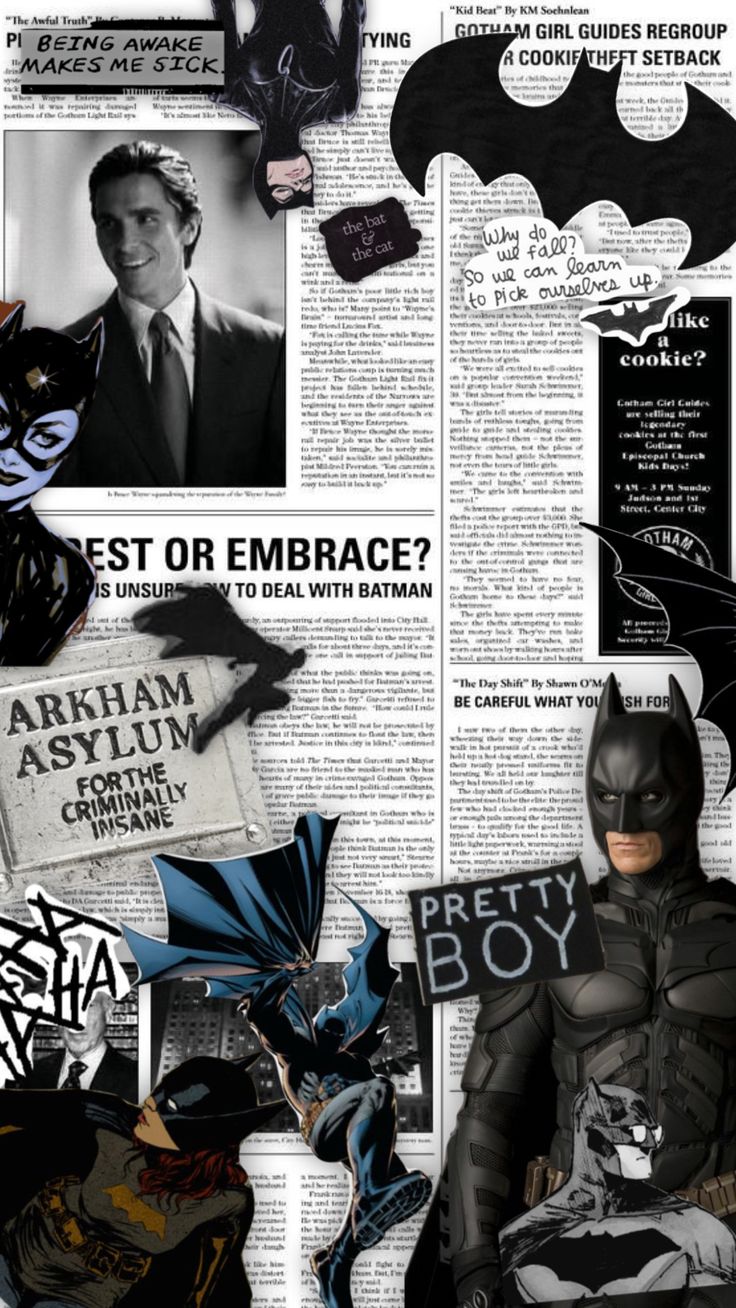Batman Collage Wallpapers - Wallpaper Cave