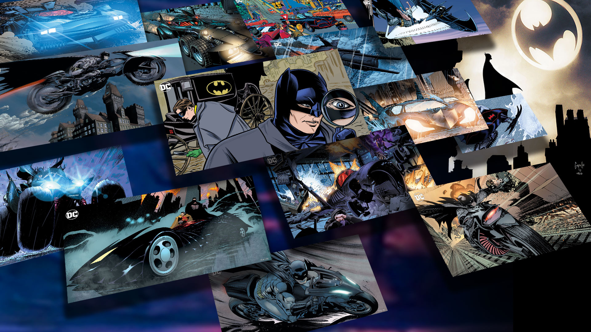 Batman Collage Wallpapers - Wallpaper Cave