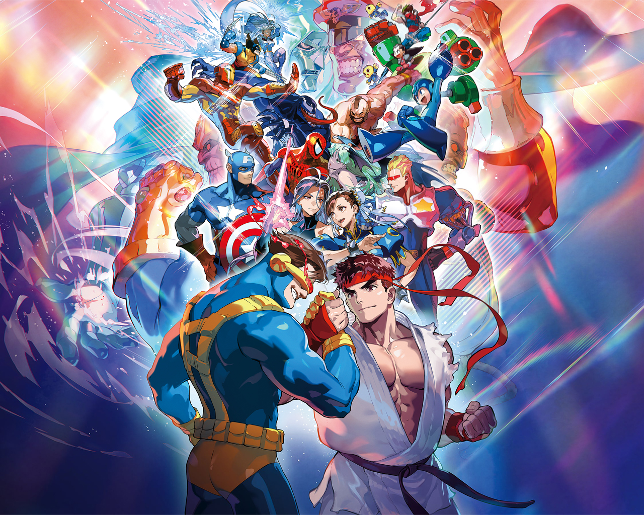 Marvel Vs. Capcom Fighting Collection Wallpapers - Wallpaper Cave