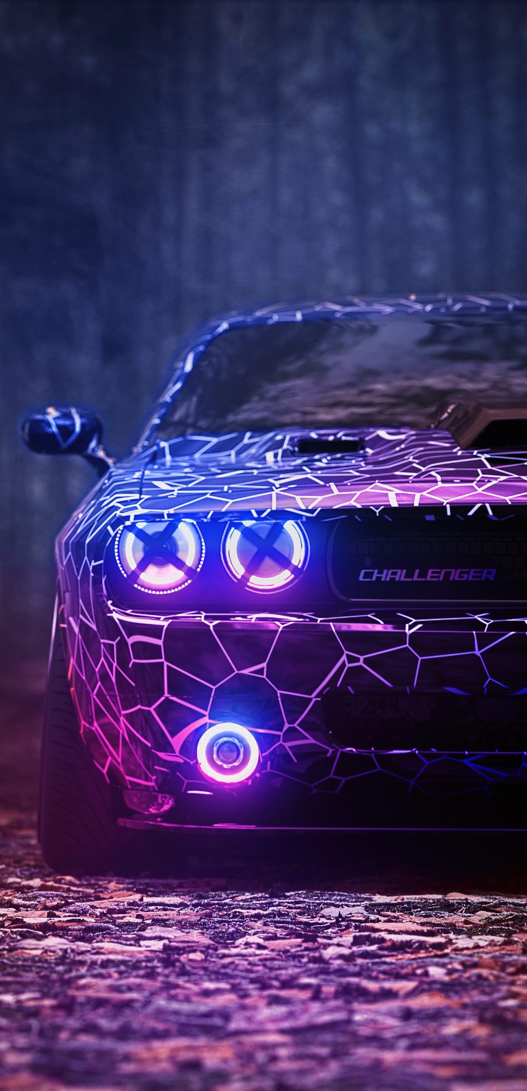 Dodge Challenger Hellcat Purple Wallpapers - Wallpaper Cave