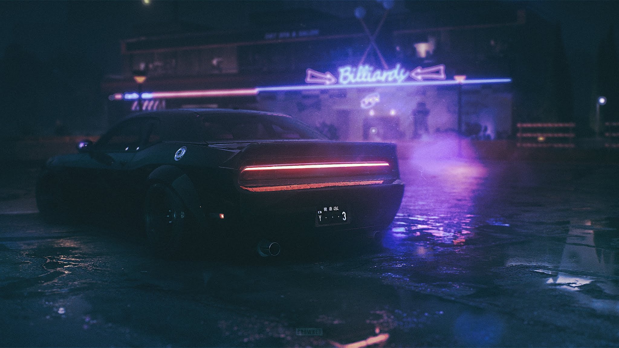 Dodge Challenger Hellcat Purple Wallpapers - Wallpaper Cave