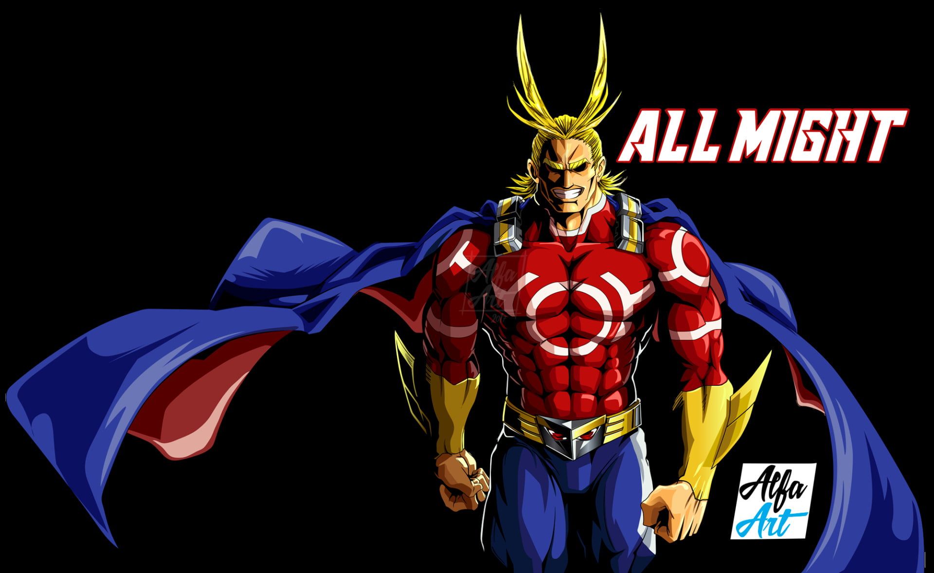 All Might Desktop Wallpapers - Wallpaper Cave