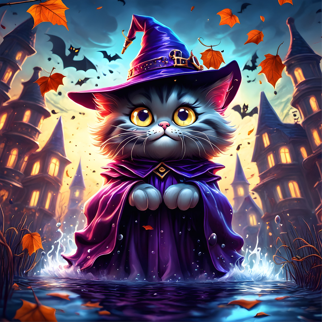 Cute Spooky Cat Wallpapers - Wallpaper Cave