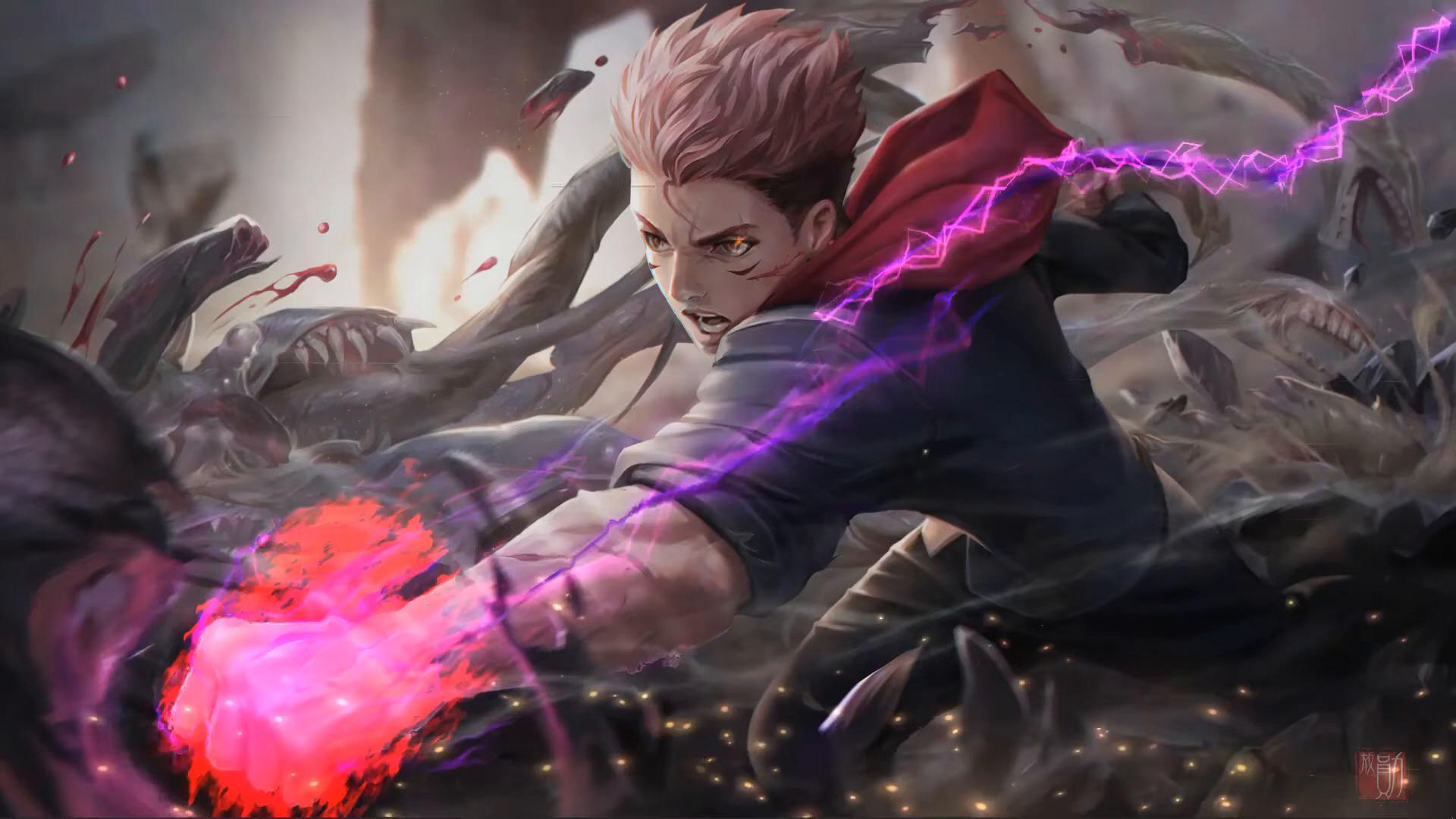 JJK Yuji Wallpapers - Wallpaper Cave