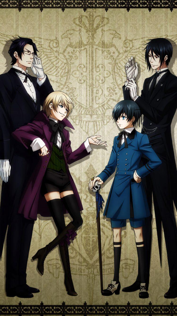 Black Butler Phone Wallpapers - Wallpaper Cave