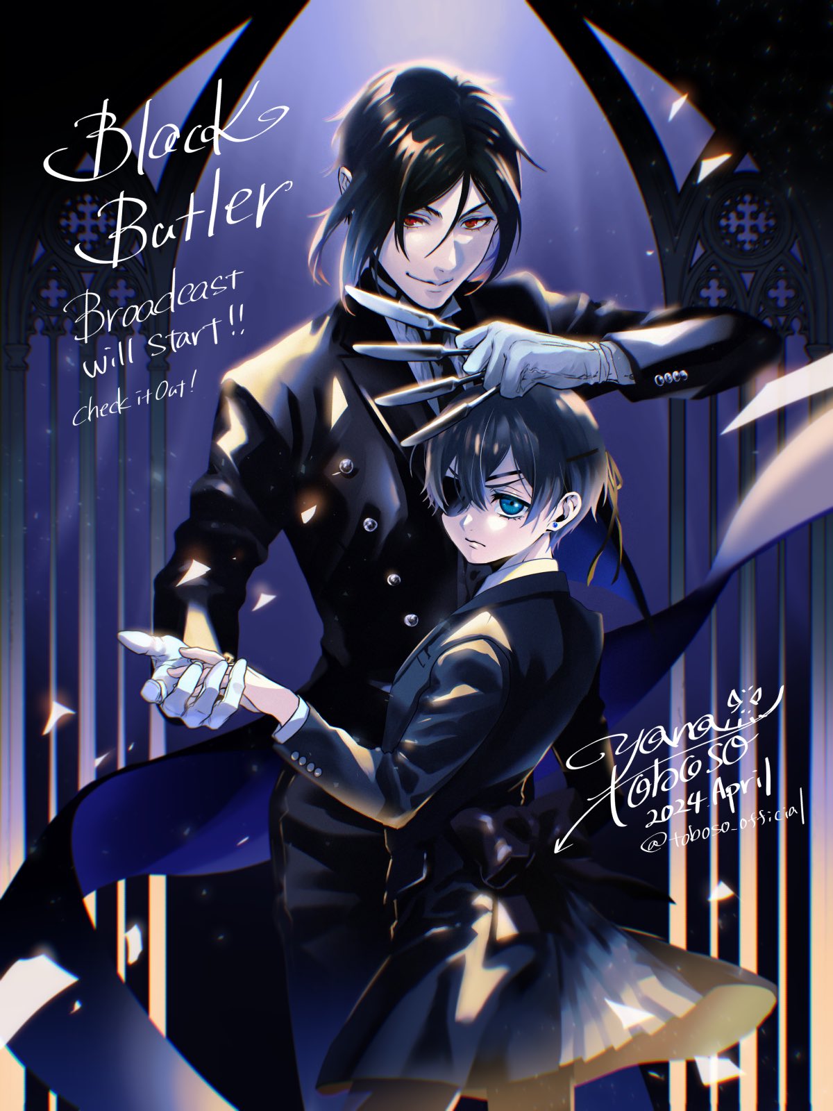 Black Butler Phone Wallpapers - Wallpaper Cave
