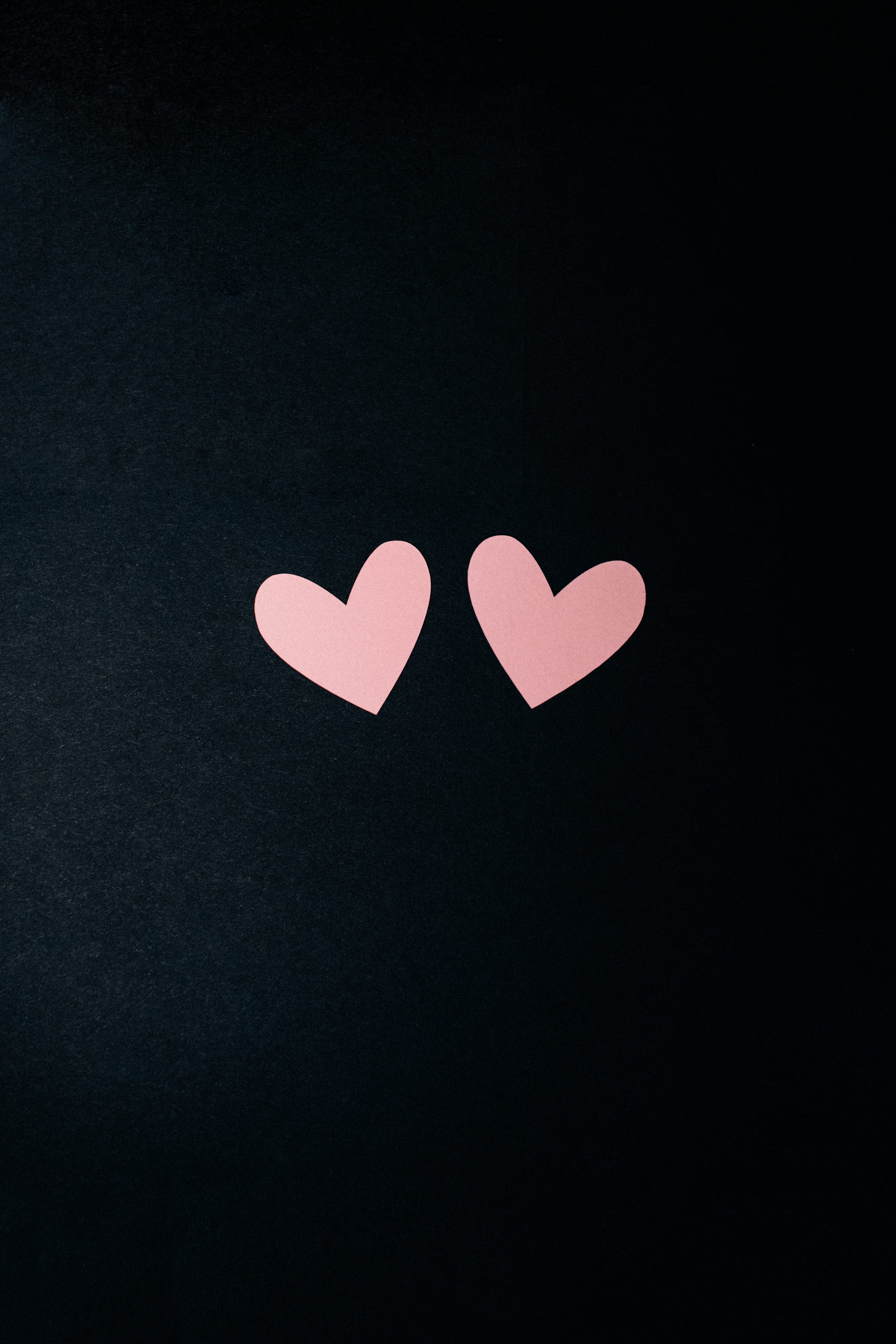 Pink And Black Heart Wallpapers - Wallpaper Cave
