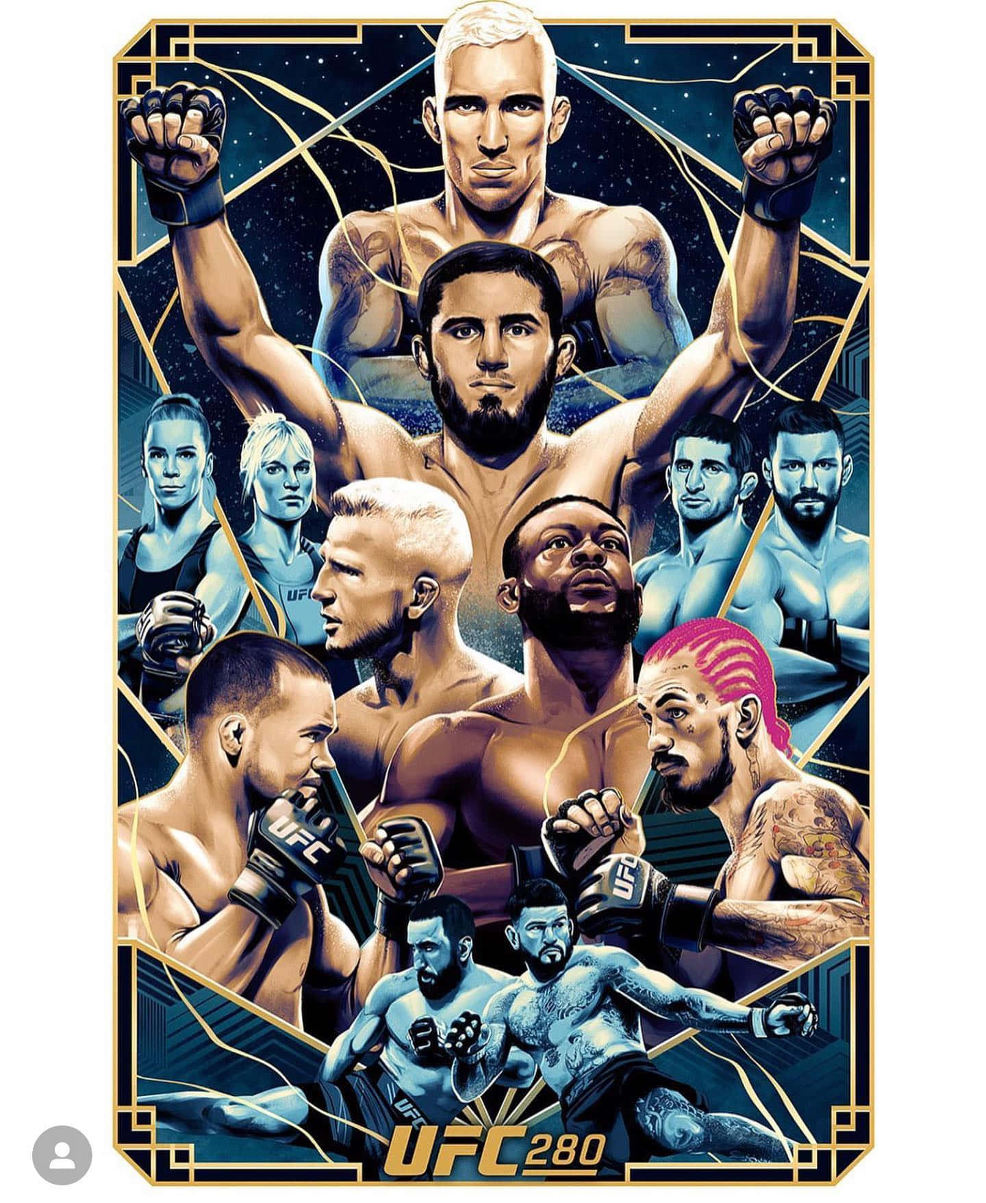 UFC Poster Wallpapers - Wallpaper Cave