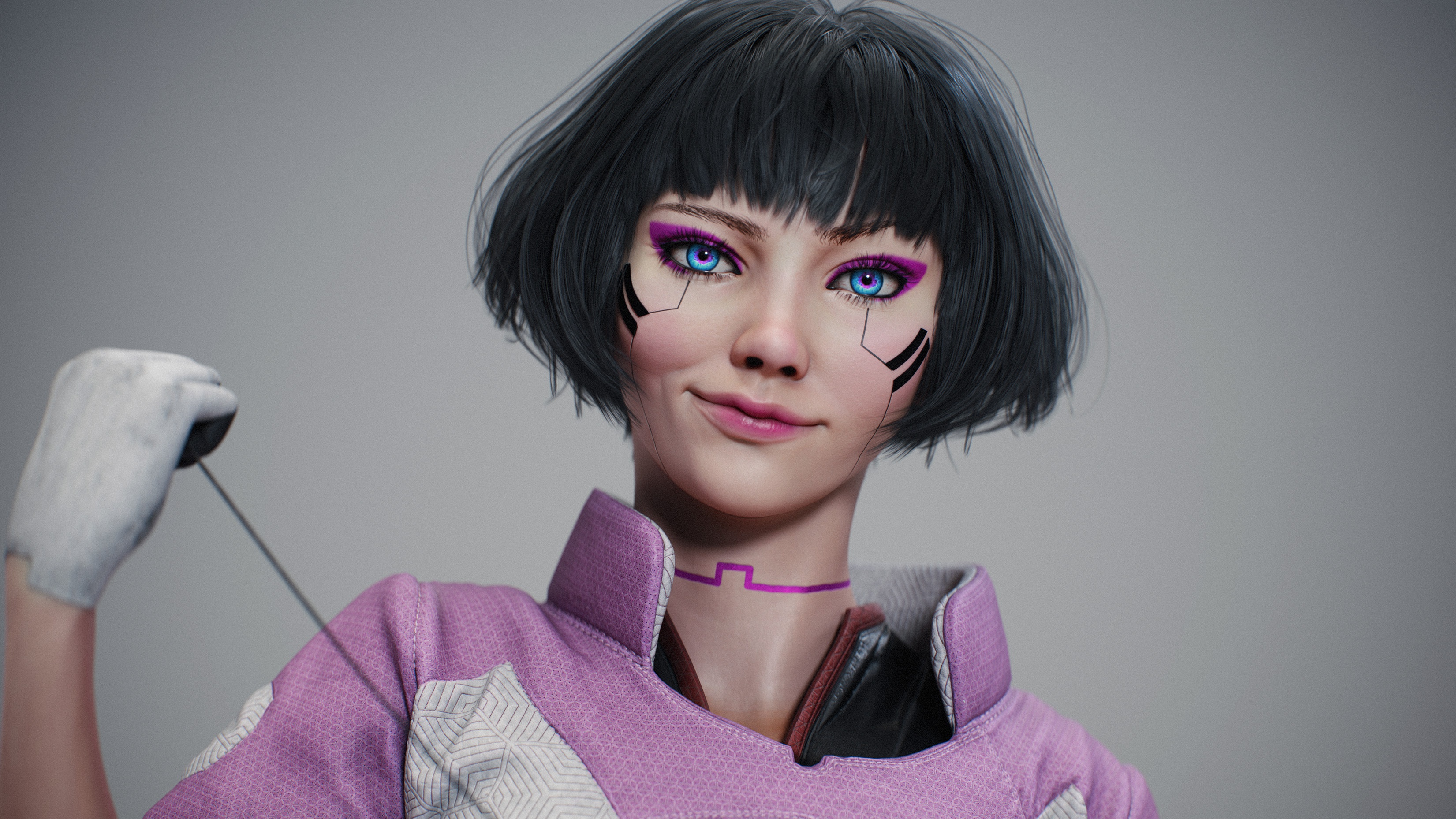 Sasha Cyberpunk Wallpapers - Wallpaper Cave