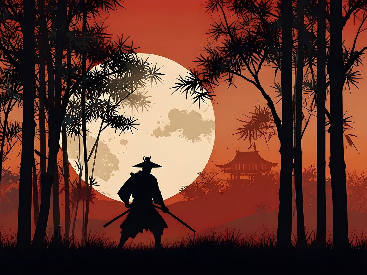 Samurai Landscape Wallpapers - Wallpaper Cave