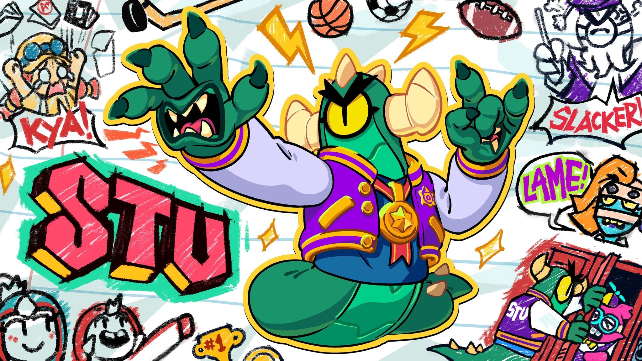 Stu Atleta Brawl Stars Wallpapers - Wallpaper Cave