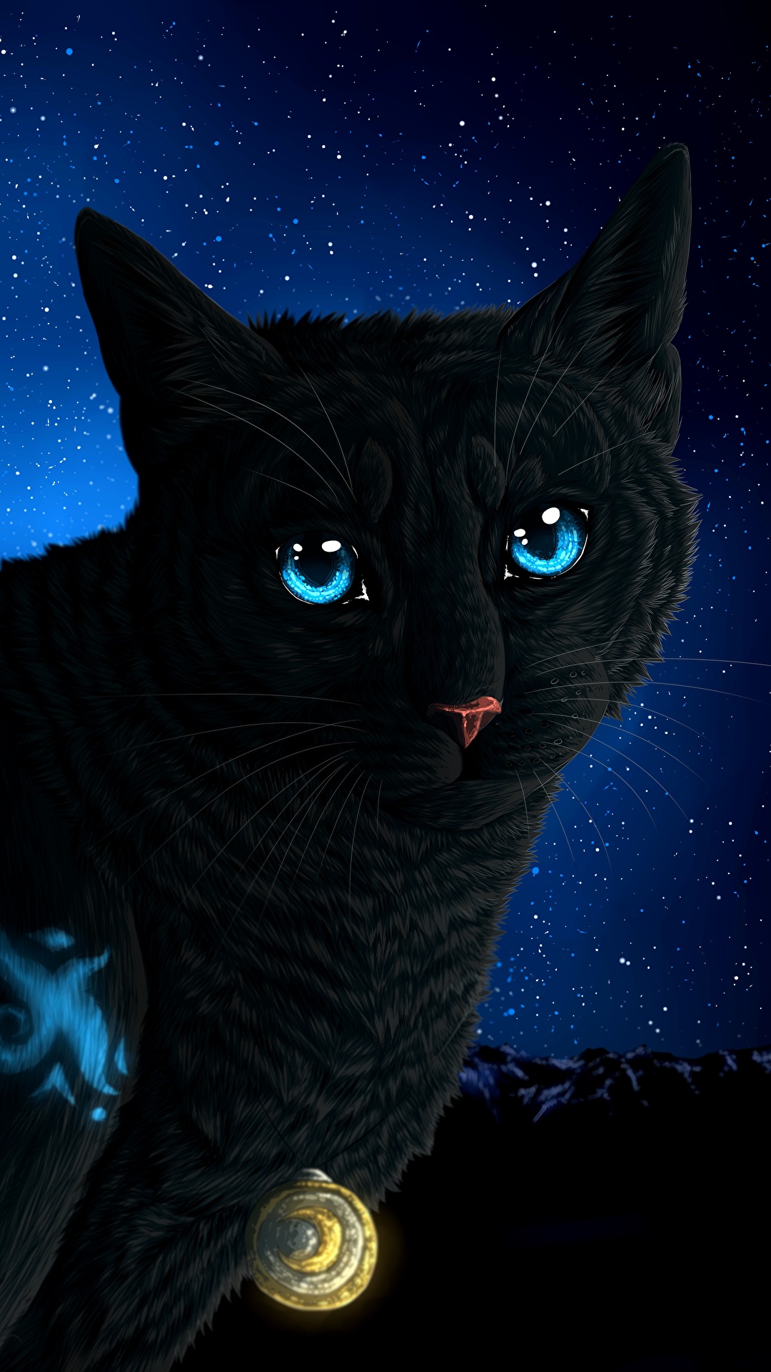 Cats Night Time Wallpapers - Wallpaper Cave