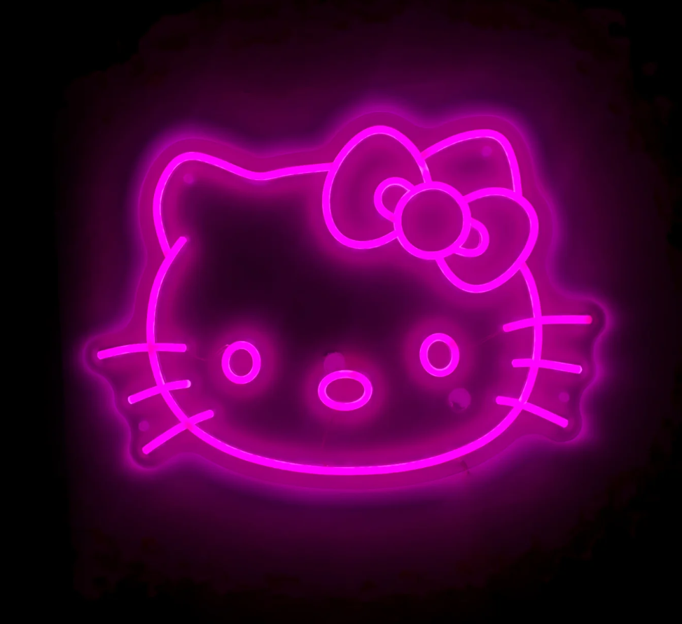 Hello Kitty Neon Wallpapers - Wallpaper Cave