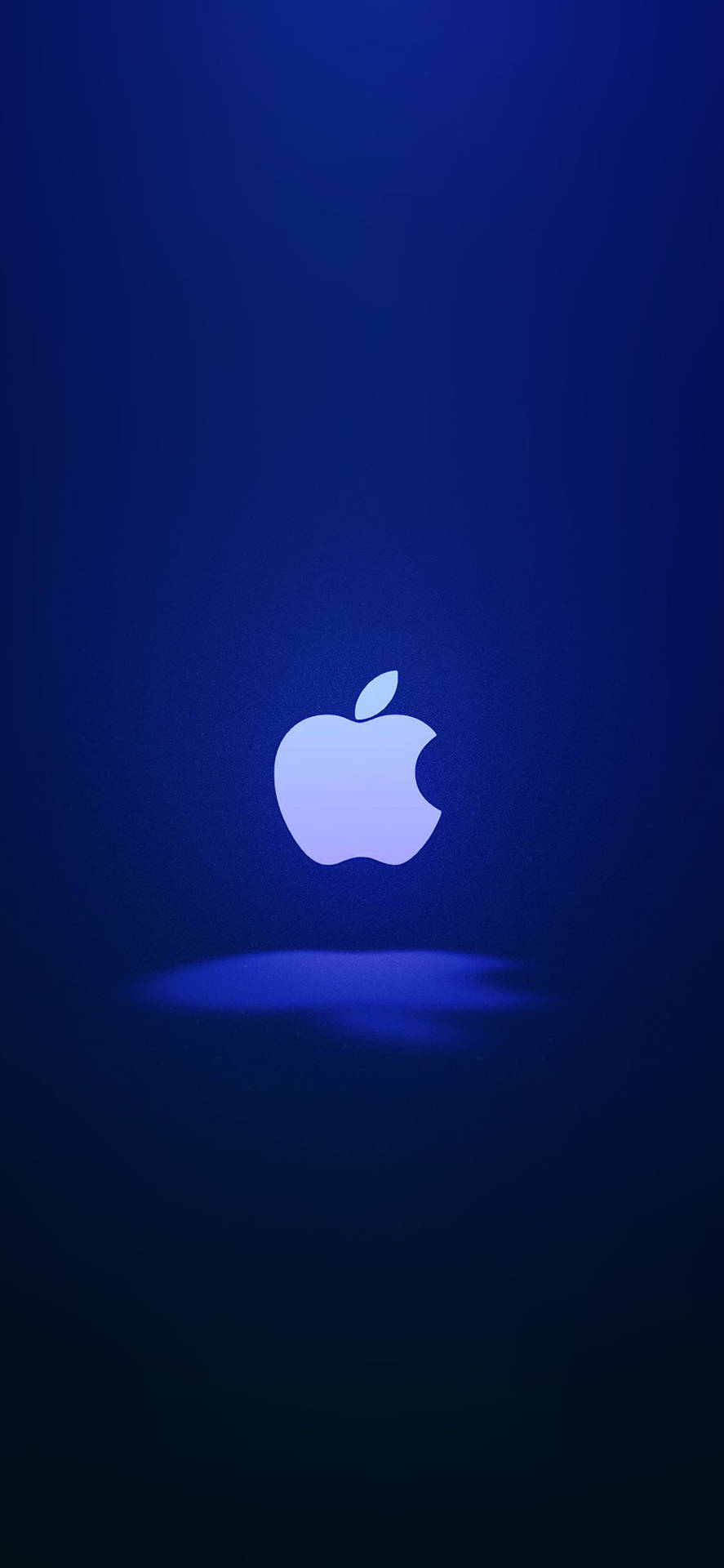 Blue iPhone Logo Wallpapers - Wallpaper Cave
