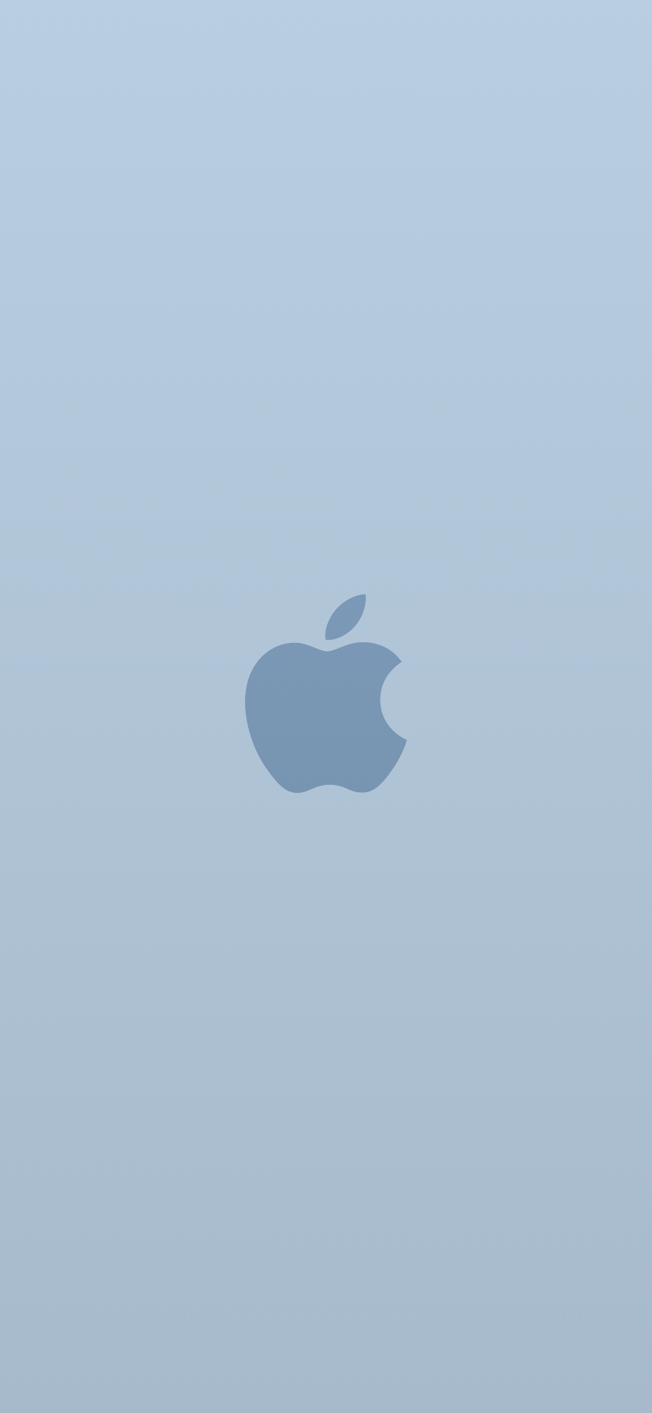 Blue iPhone Logo Wallpapers - Wallpaper Cave