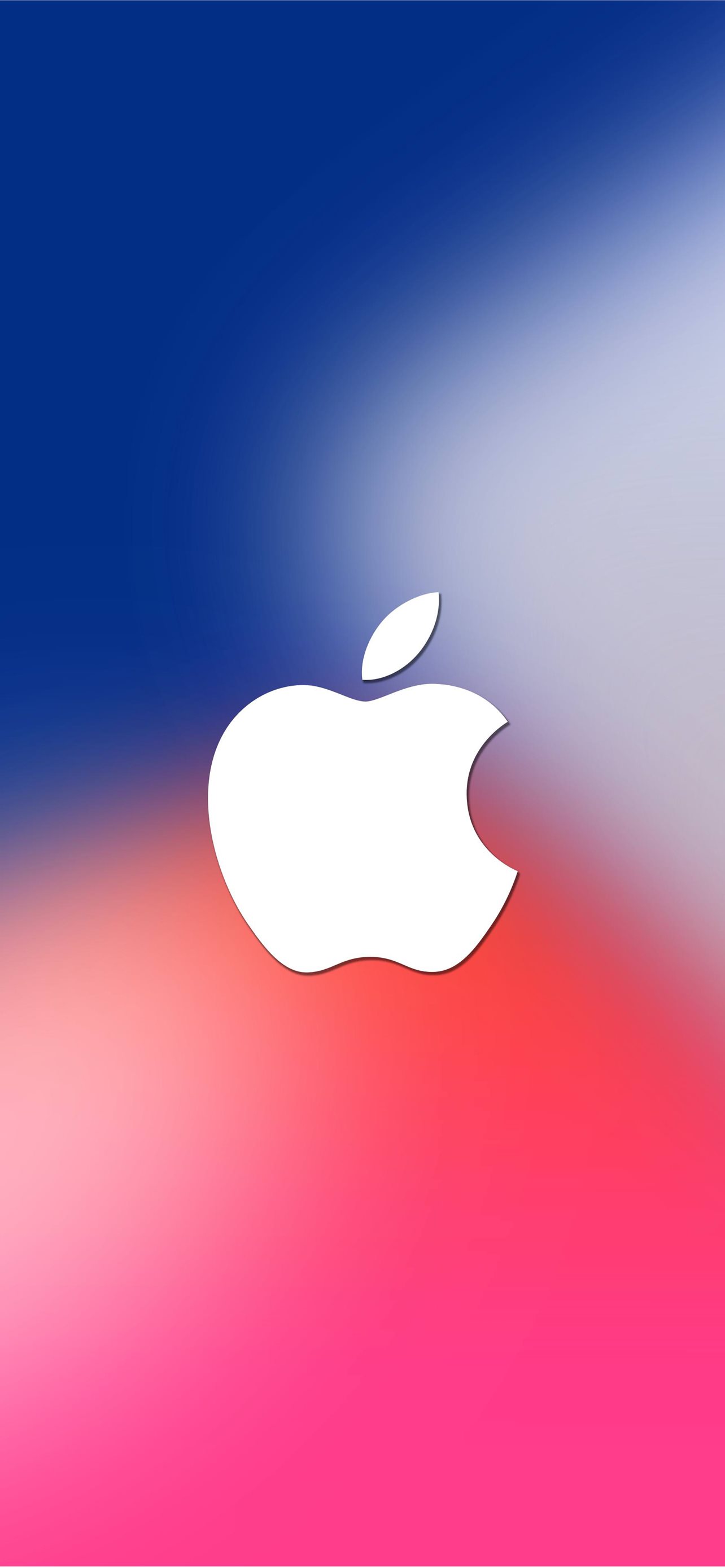 Blue iPhone Logo Wallpapers - Wallpaper Cave