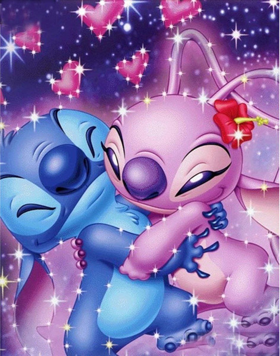Pink And Blue Stitch Wallpapers - Wallpaper Cave