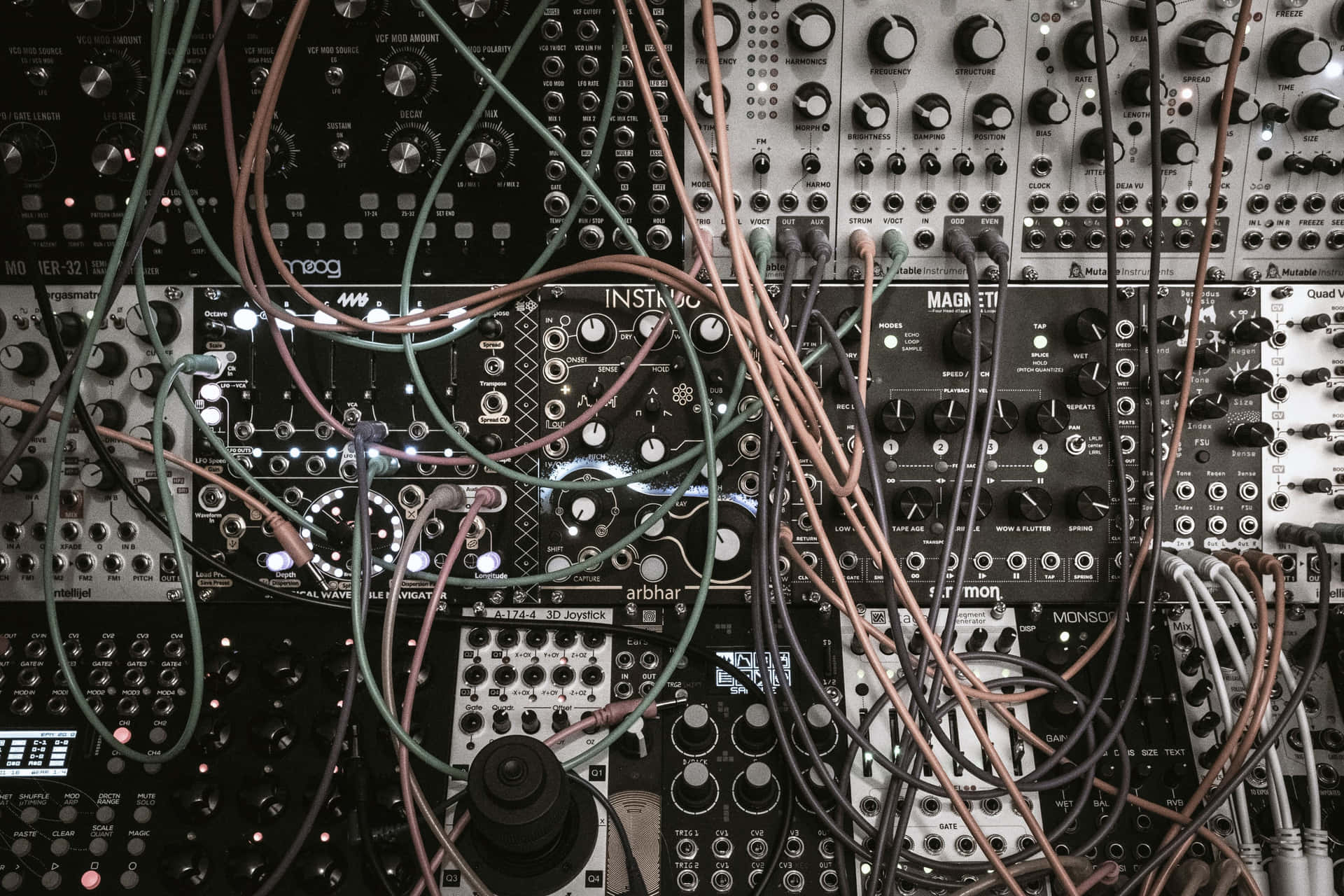 Modular Synthesizer Wallpapers - Wallpaper Cave