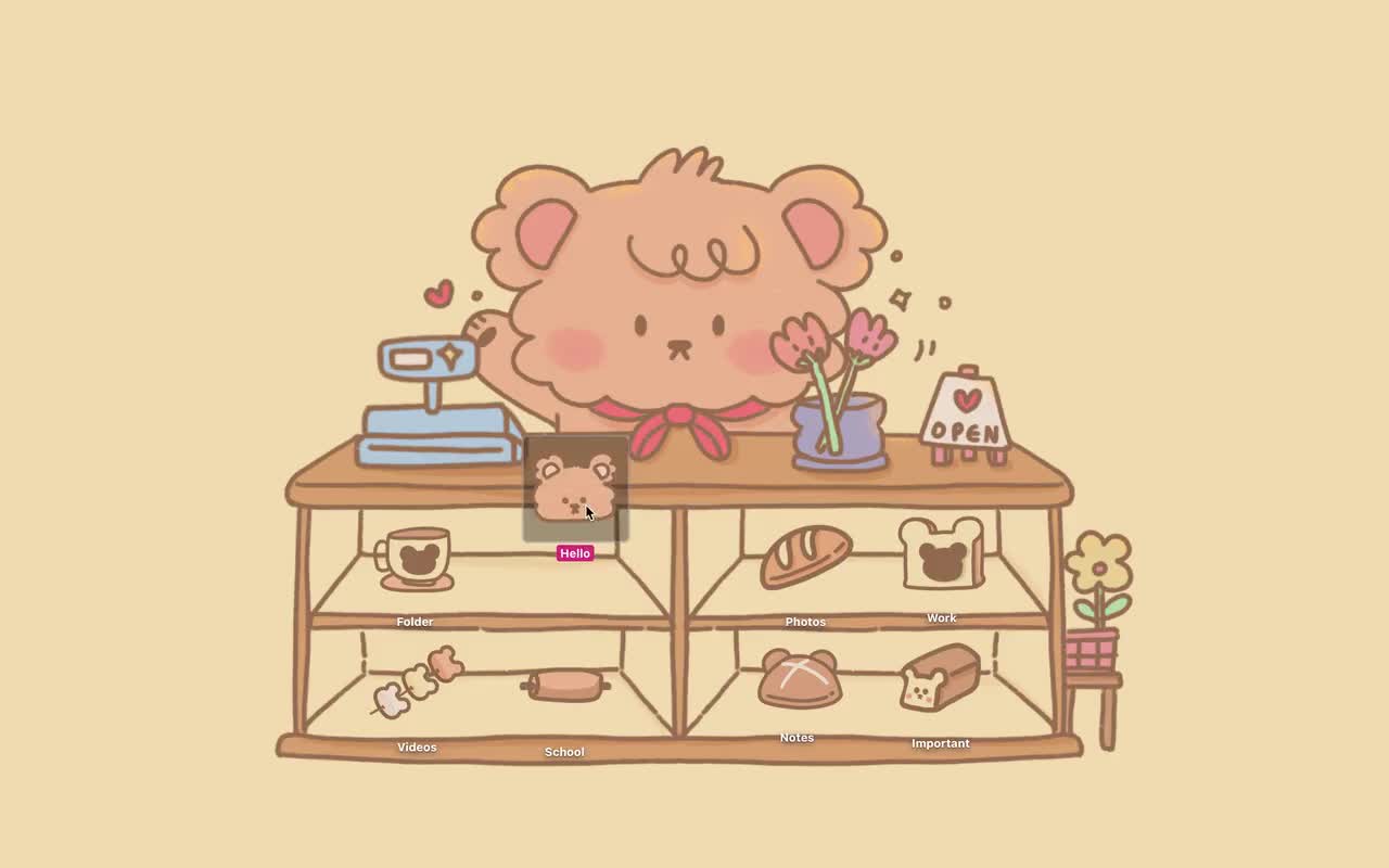 Cute Bear Desktop Wallpapers - Wallpaper Cave