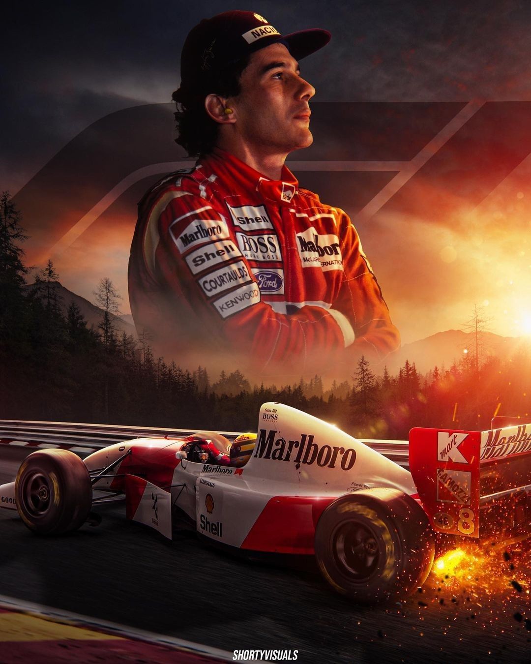 F1 Senna iPhone Wallpapers - Wallpaper Cave