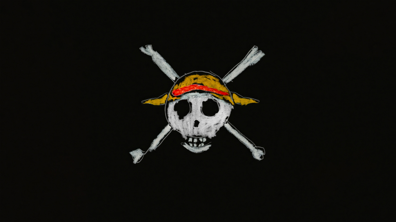 One Piece HD Computer Dark Wallpapers - Wallpaper Cave