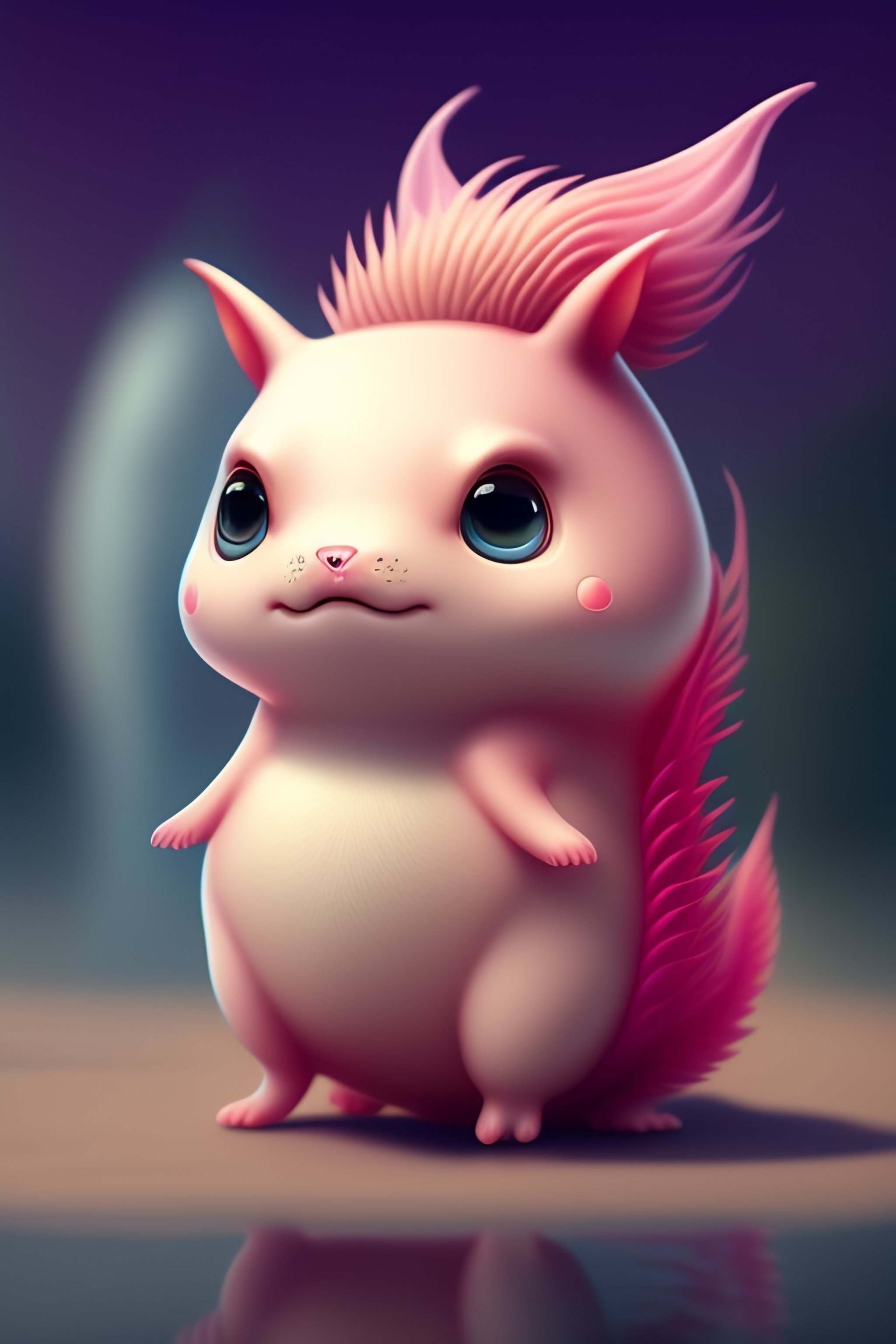 Axolotl Cartoon Wallpapers - Wallpaper Cave