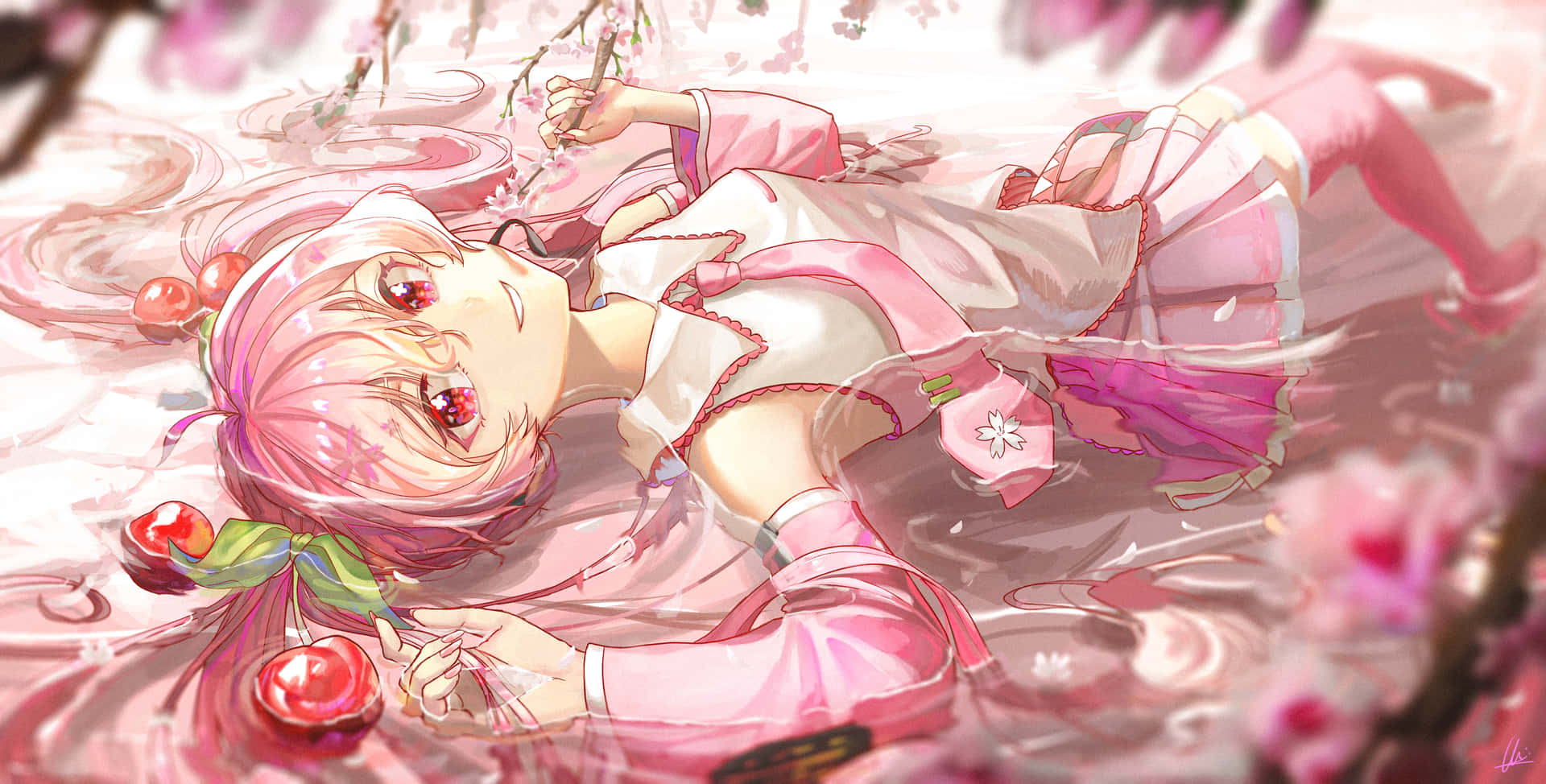 Miku Sakura Wallpapers - Wallpaper Cave