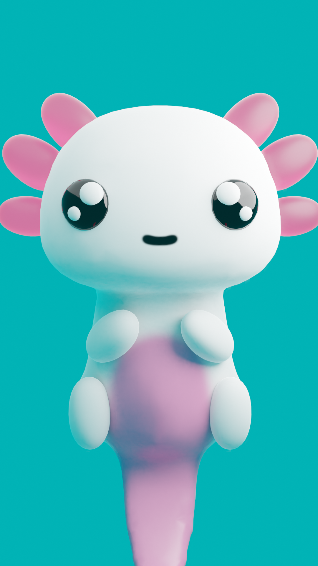 Axolotl Cartoon Wallpapers - Wallpaper Cave
