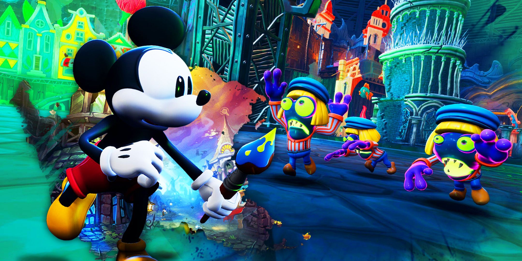 Epic Mickey Pc Wallpaper Epic Mickey Rebrushed Coming To Nintendo