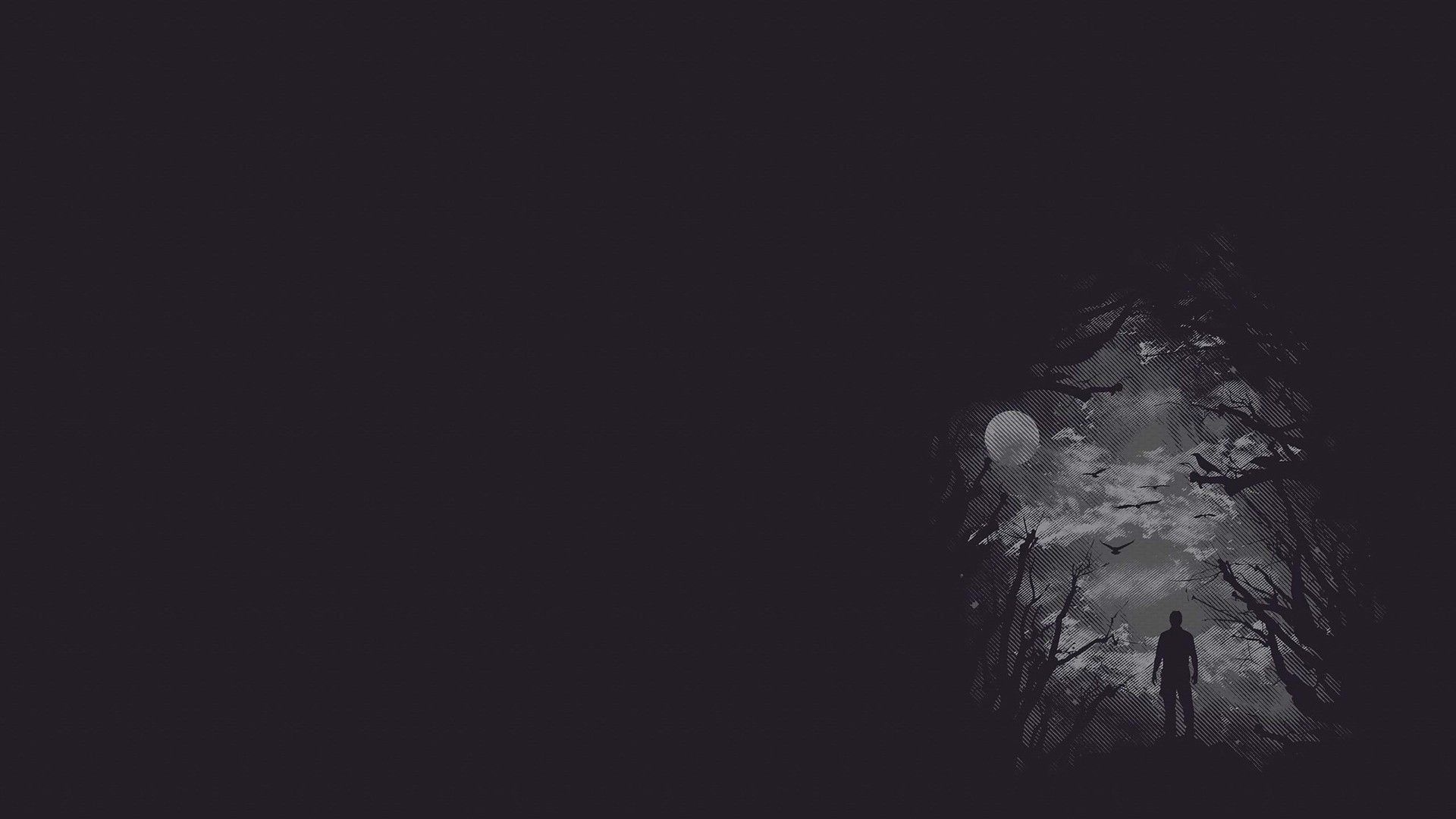 Simple Dark Desktop Wallpapers - Wallpaper Cave