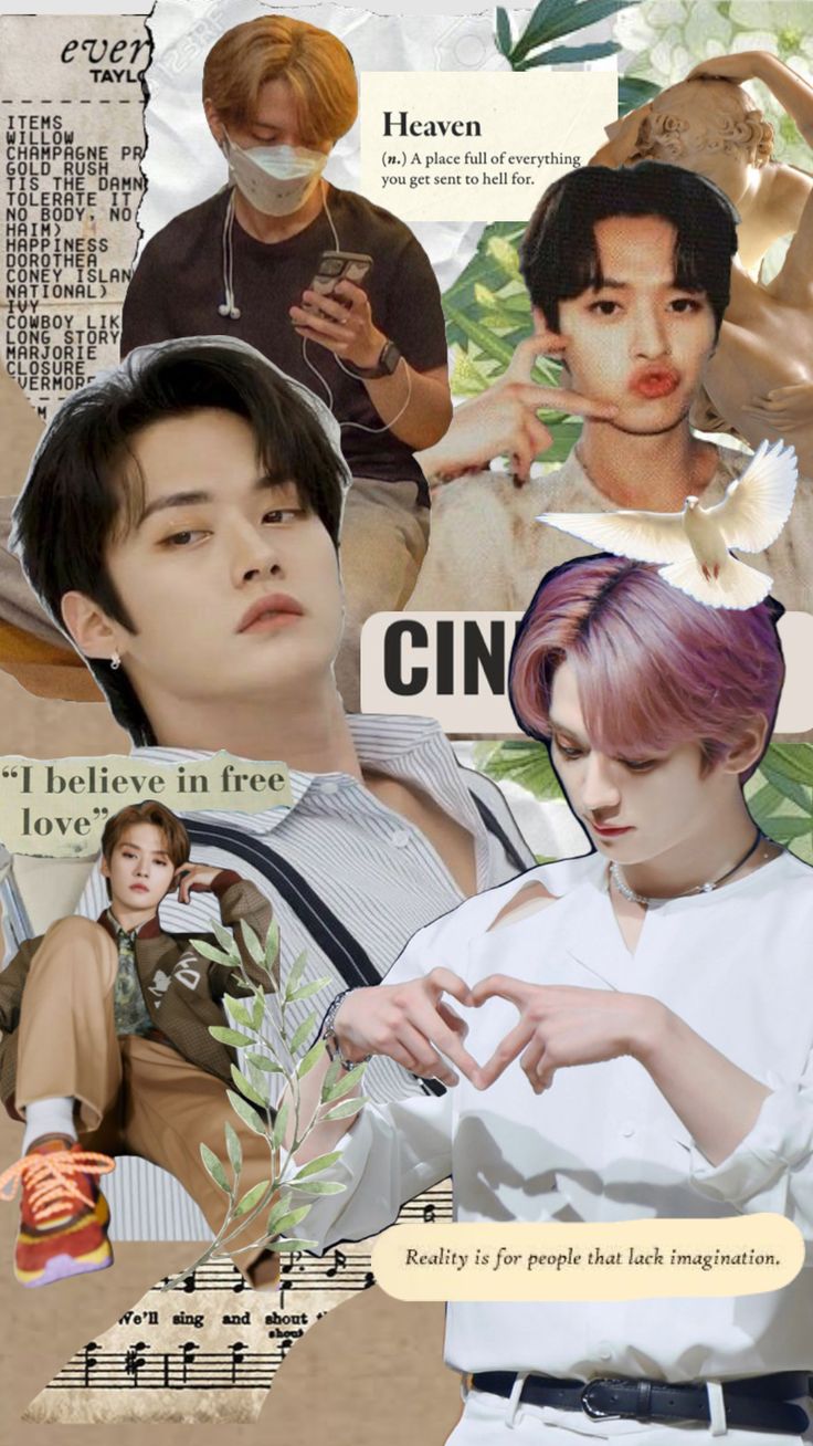 Lee Know Collage Wallpapers - Wallpaper Cave