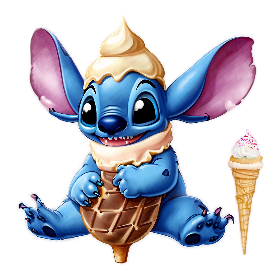 Stitch Ice Cream Wallpapers - Wallpaper Cave