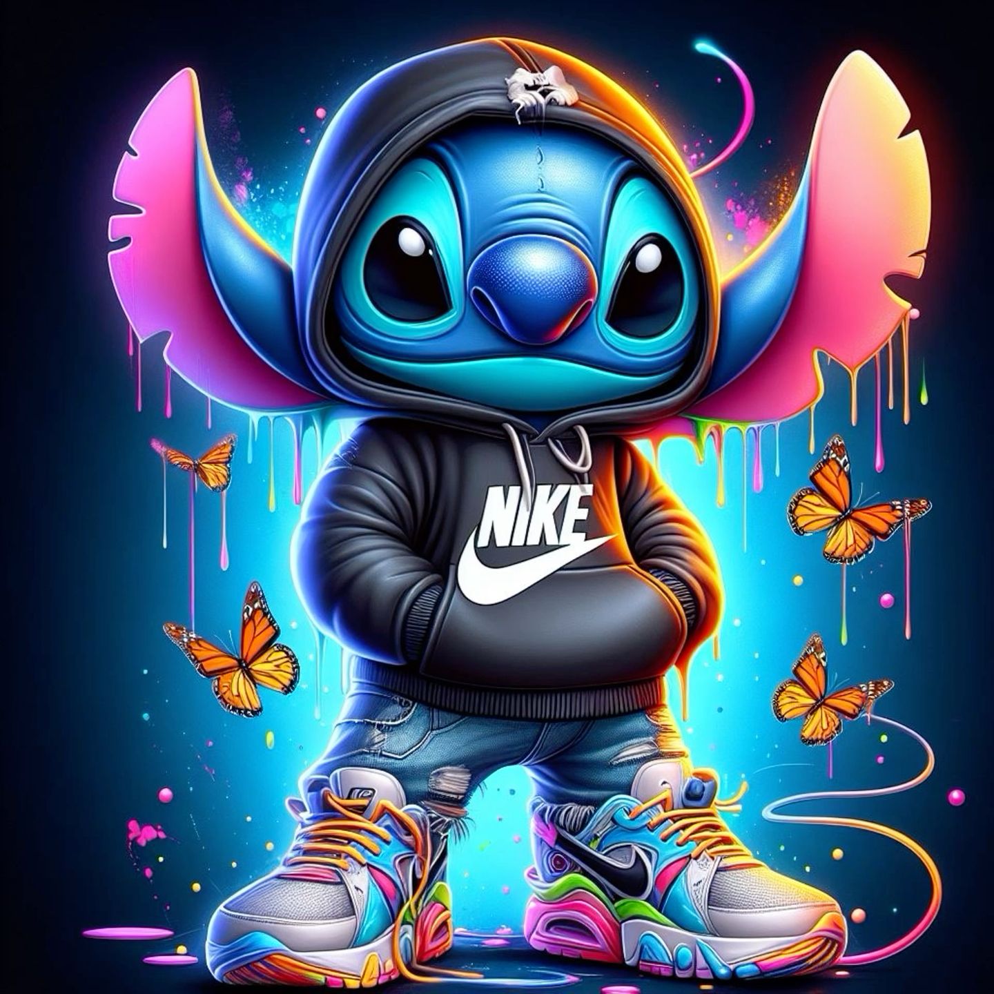 Gangster Stitch Wallpapers - Wallpaper Cave