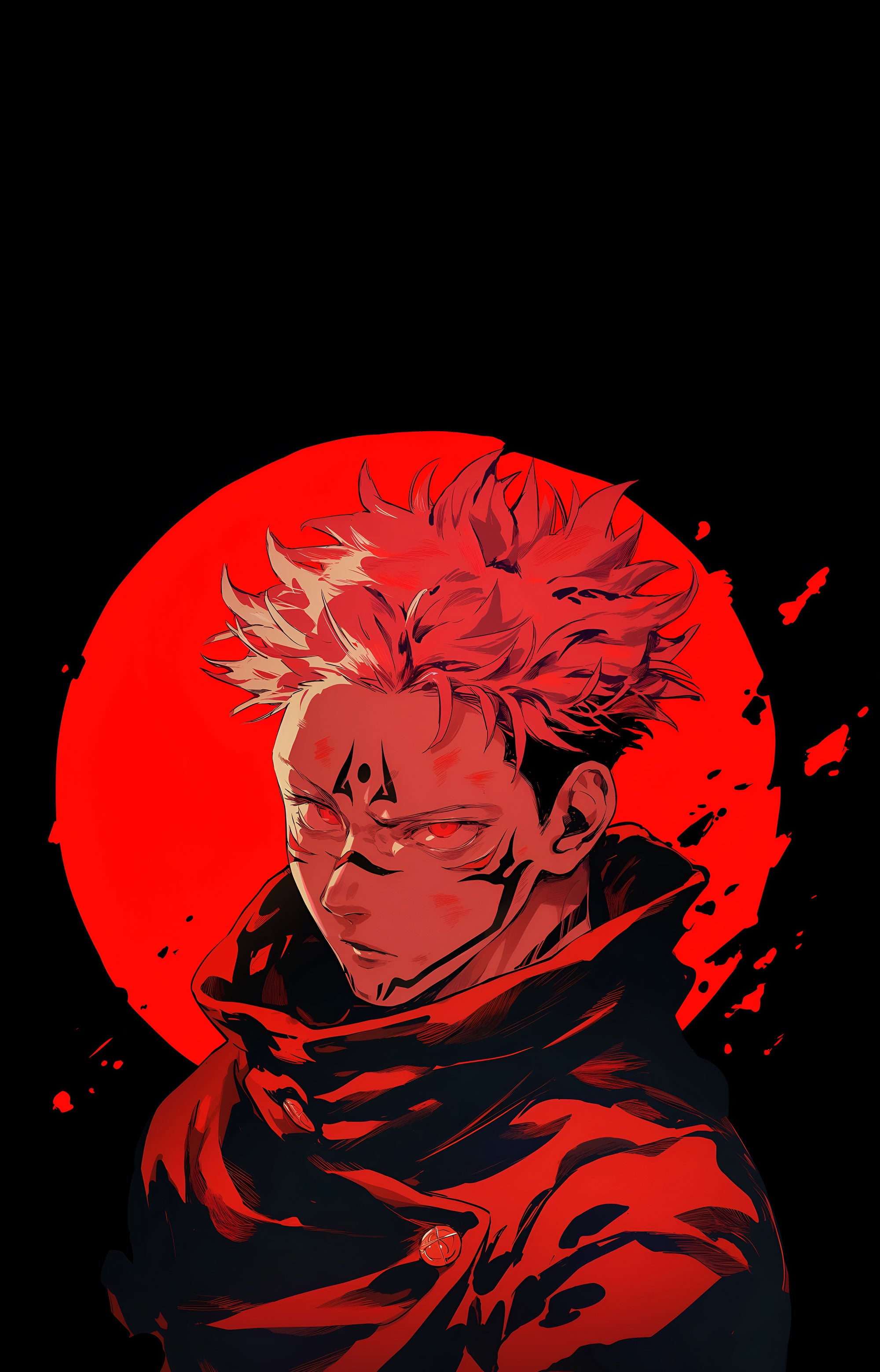 Sukuna Red Wallpapers - Wallpaper Cave