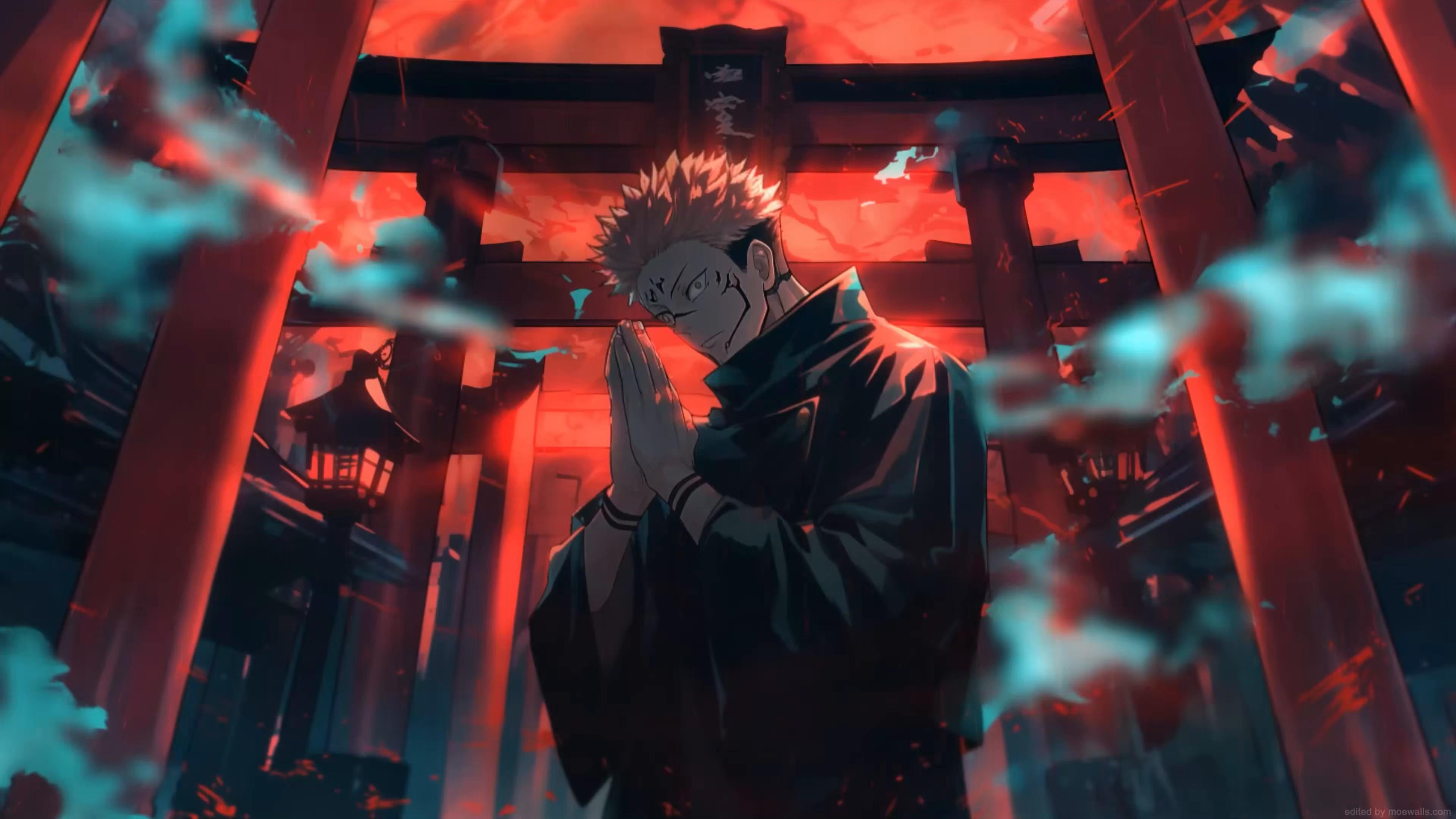 Sukuna Red Wallpapers - Wallpaper Cave