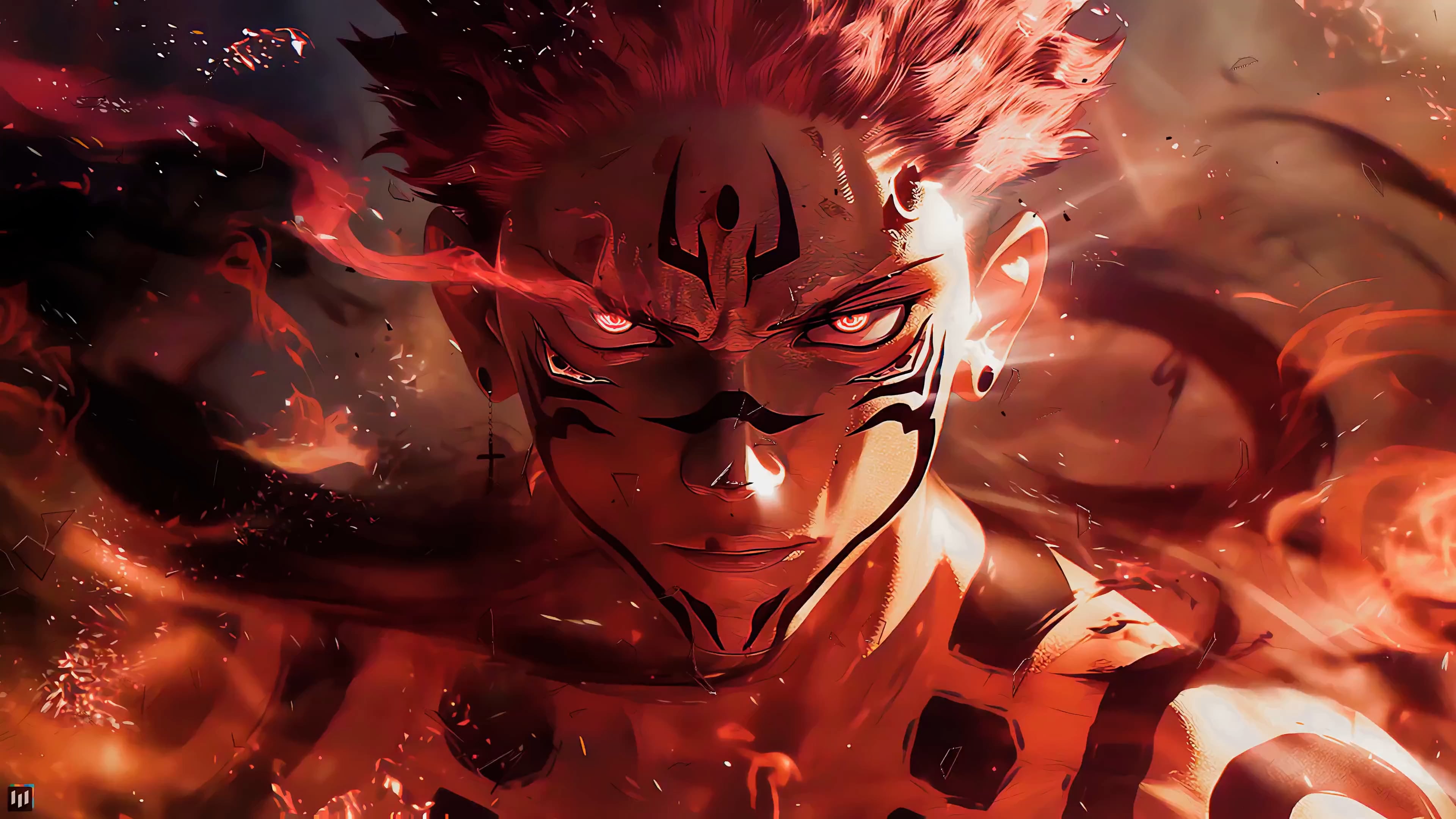 Sukuna Red Wallpapers - Wallpaper Cave