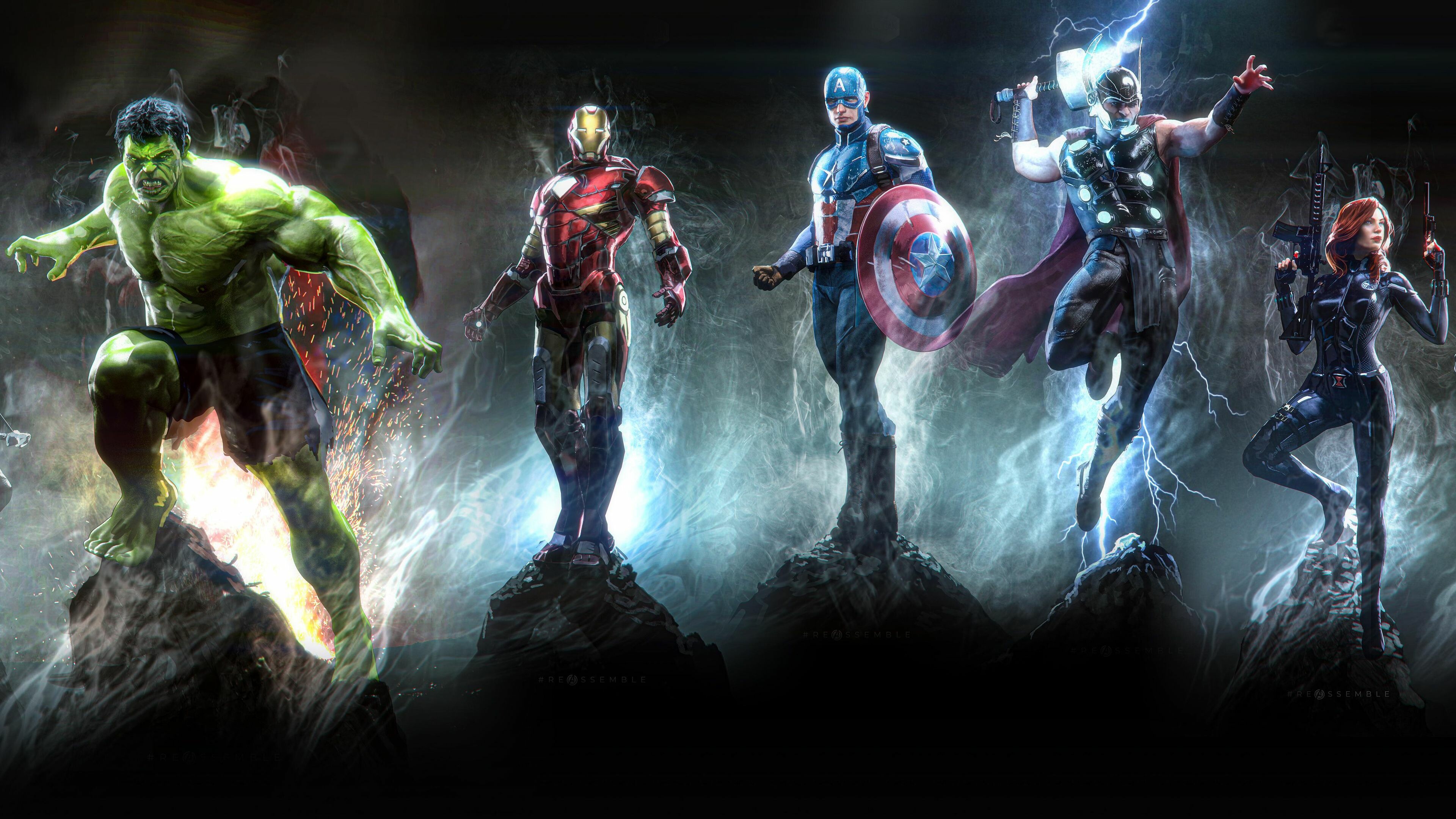 The New Avengers Wallpapers - Wallpaper Cave