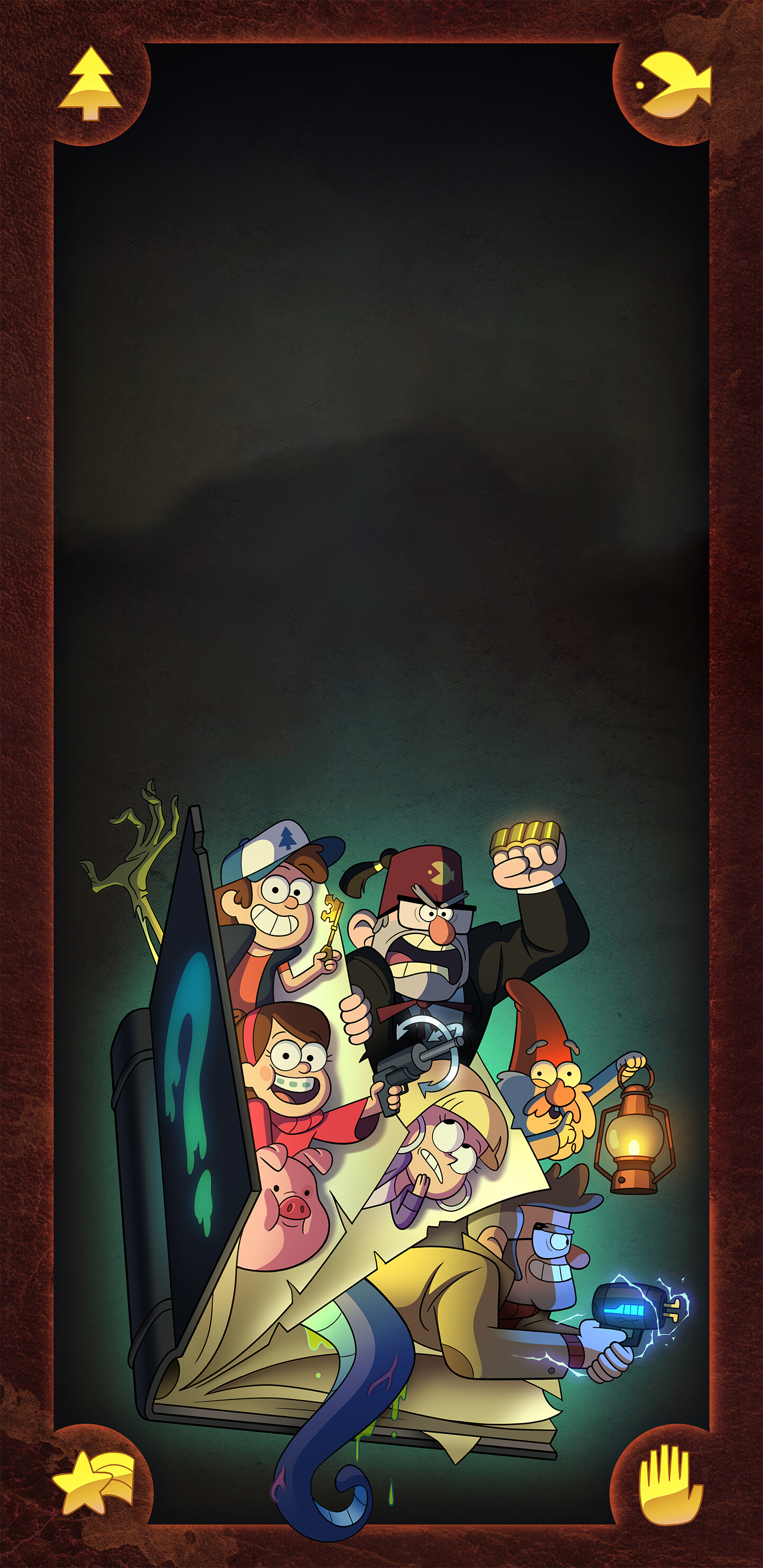 Gravity Falls Mobile Wallpapers - Wallpaper Cave