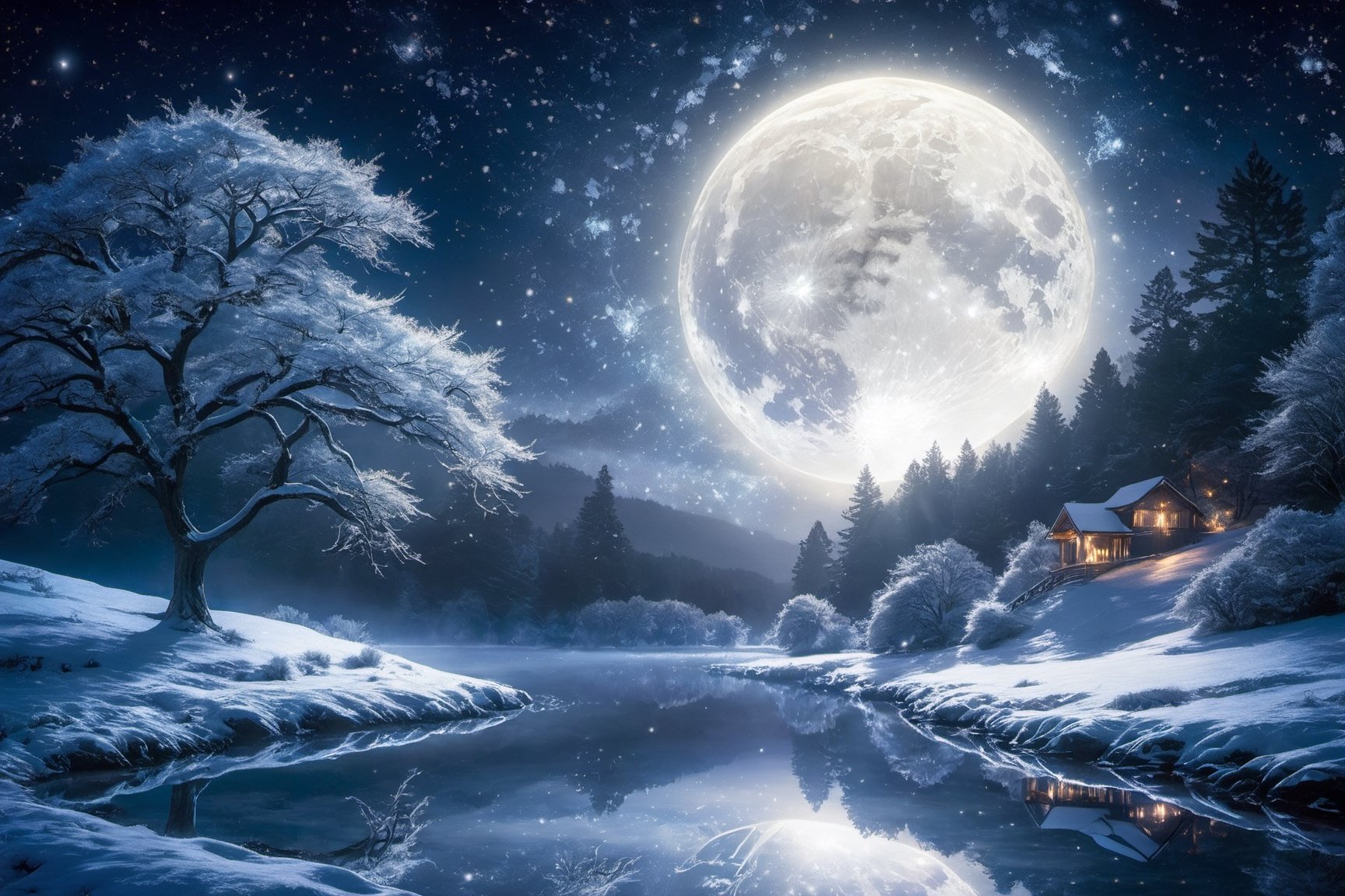 Night Winter Season Wallpapers - Wallpaper Cave