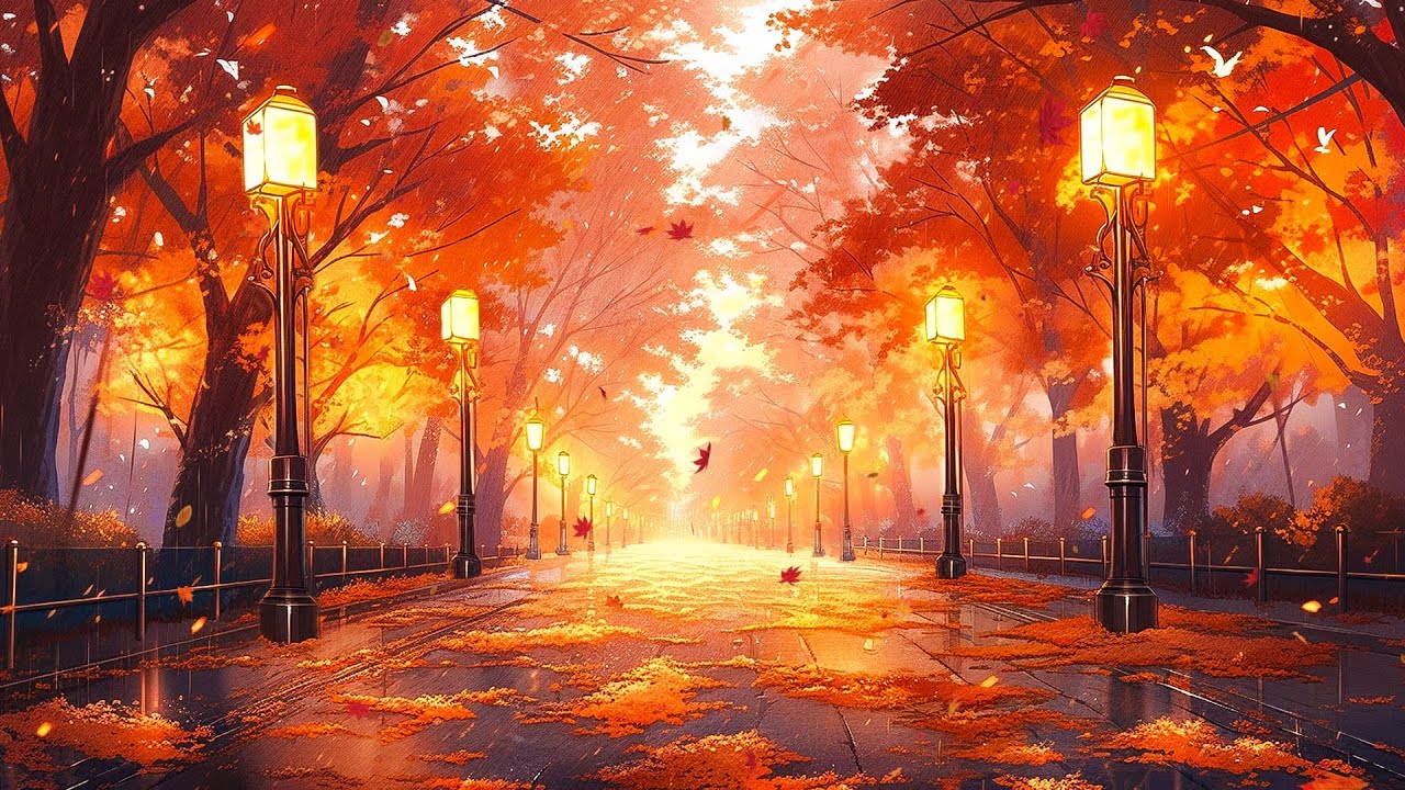 Lofi Autumn Desktop Wallpapers - Wallpaper Cave