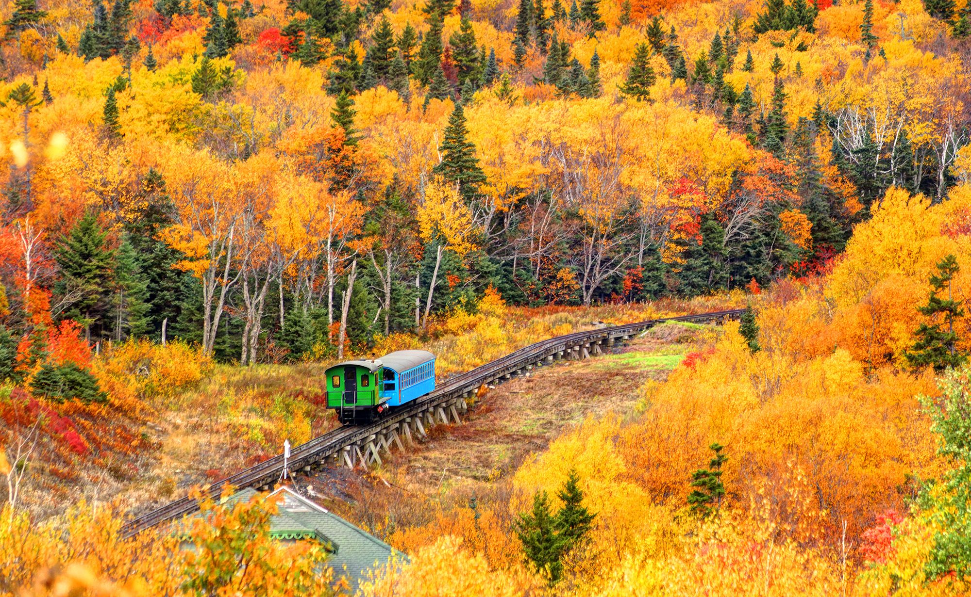 Train Station Autumn Wallpapers - Wallpaper Cave